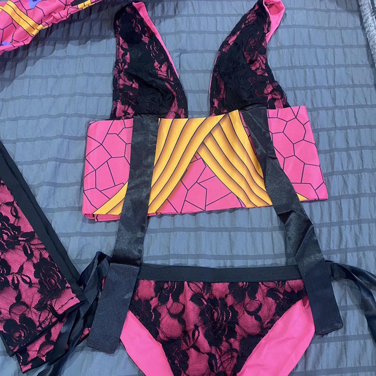 Daki demon slayer cosplay! Size medium, the cloth... - Depop