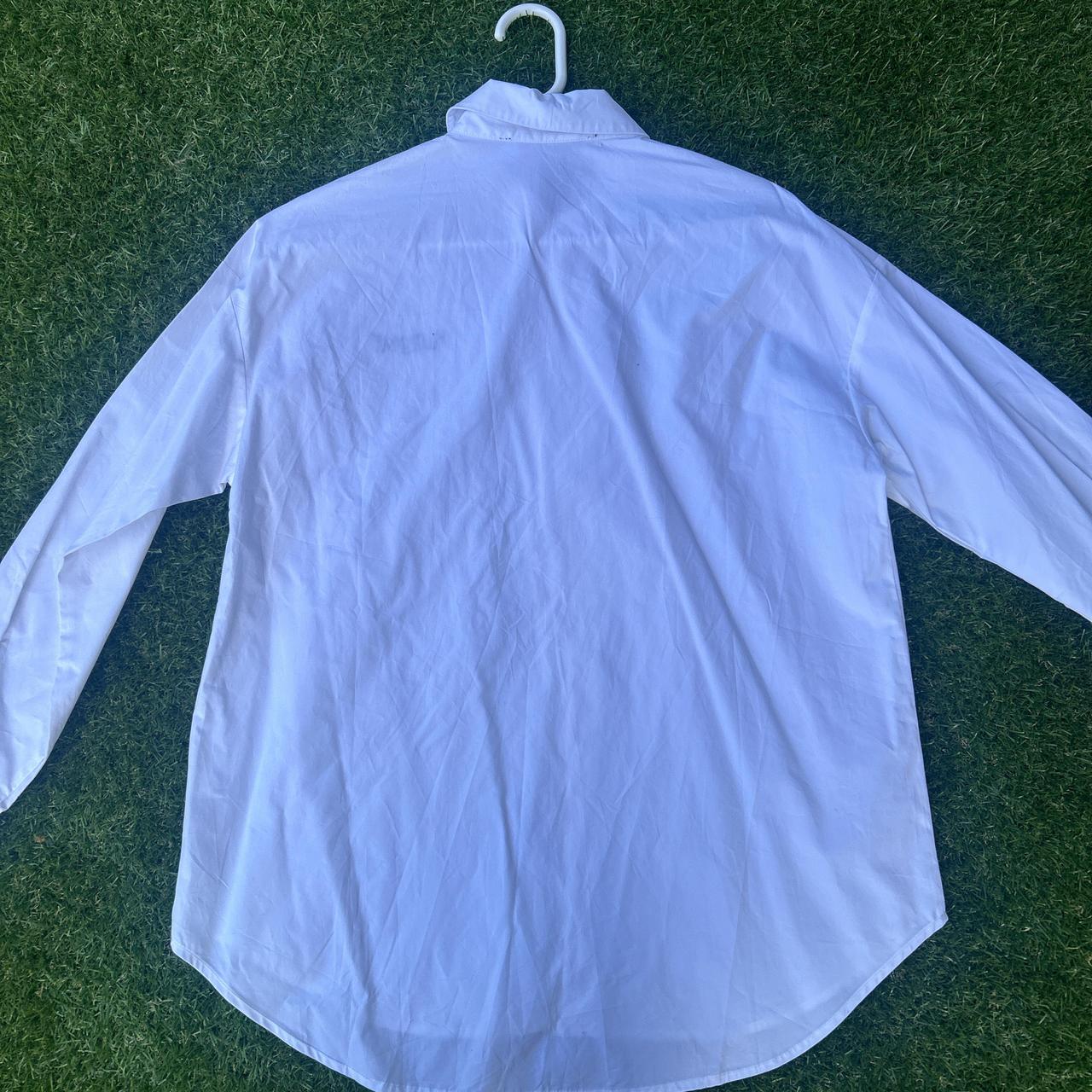 Hello kitty button up , kuromi name tag. ⚠️ this... | Depop