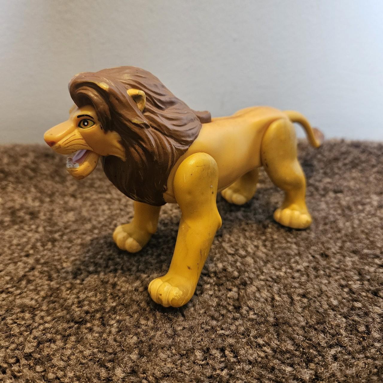 Vintage Mattel 1994 Disney Lion King Fighting Action... | Depop