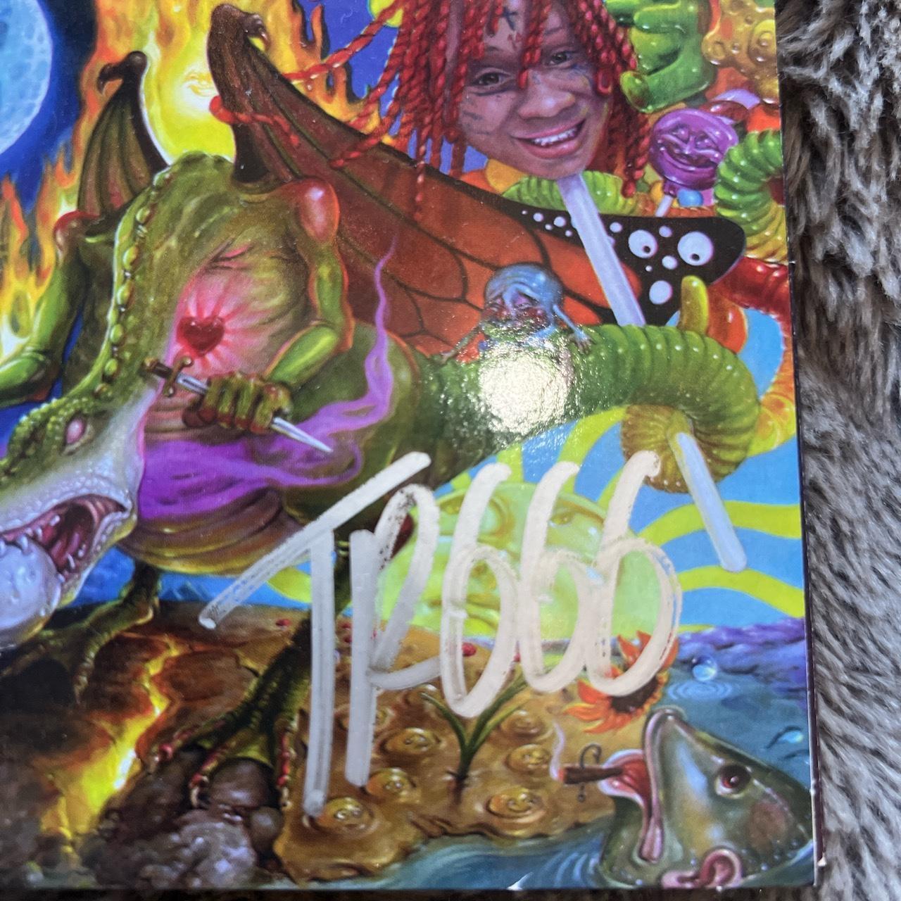 rare authentic autographed trippie redd trip at... - Depop
