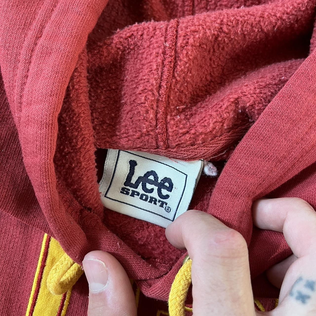 Vintage 90s Lee Sport USC Hoodie Ripped tag fits... - Depop
