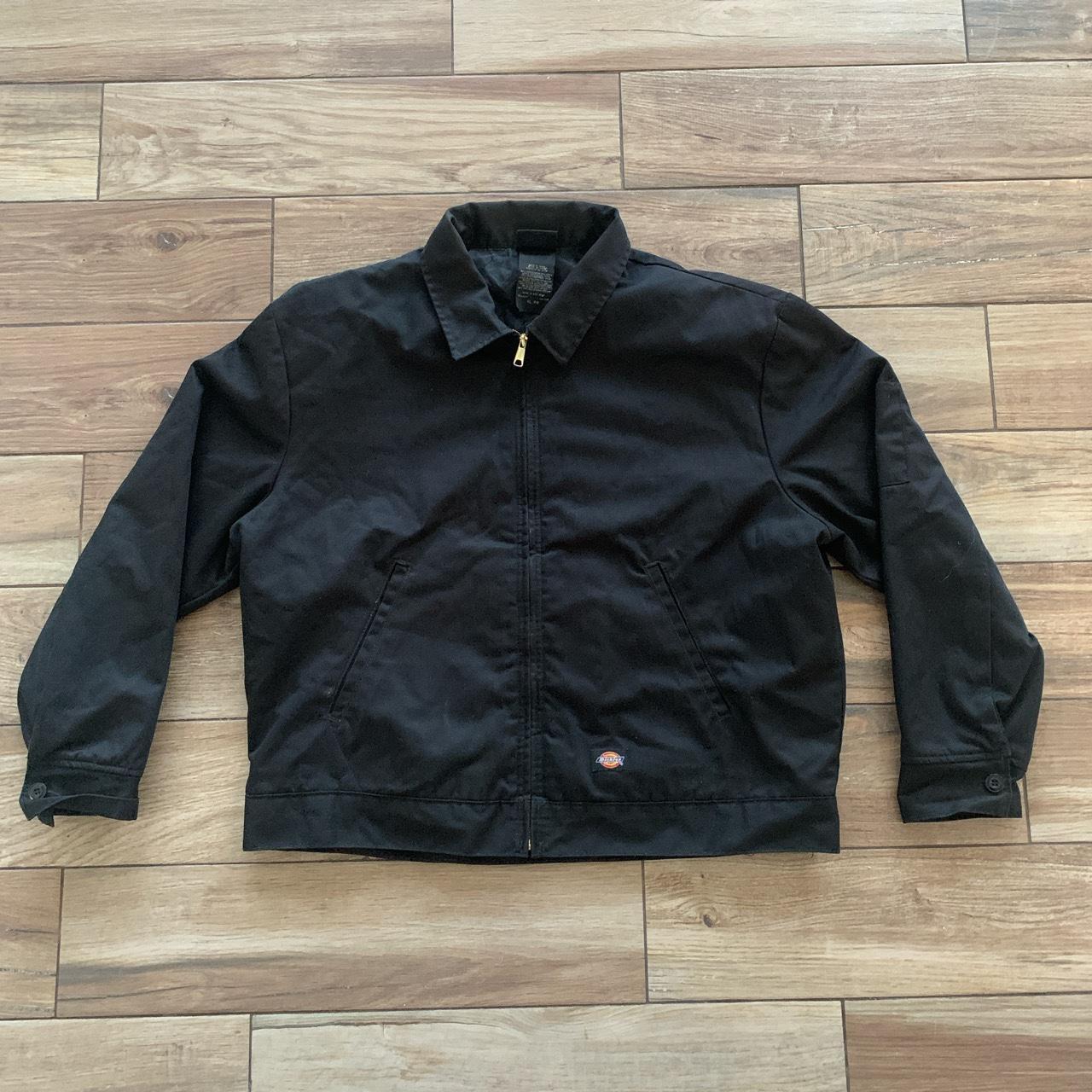 -Black dickies work jacket -Perfect condition -Size... - Depop