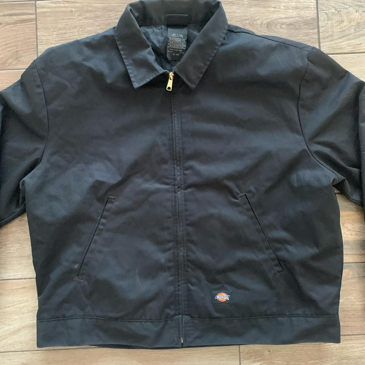 -Black dickies work jacket -Perfect condition -Size... - Depop