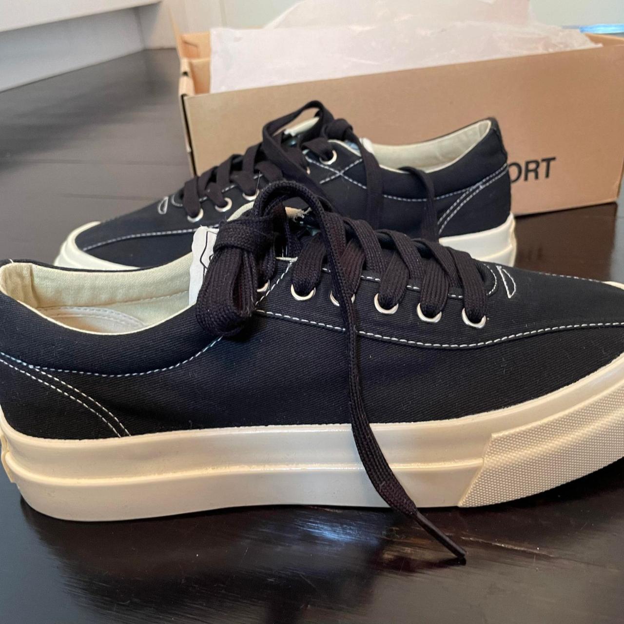 Stepney Workers Club Men's Black Trainers | Depop