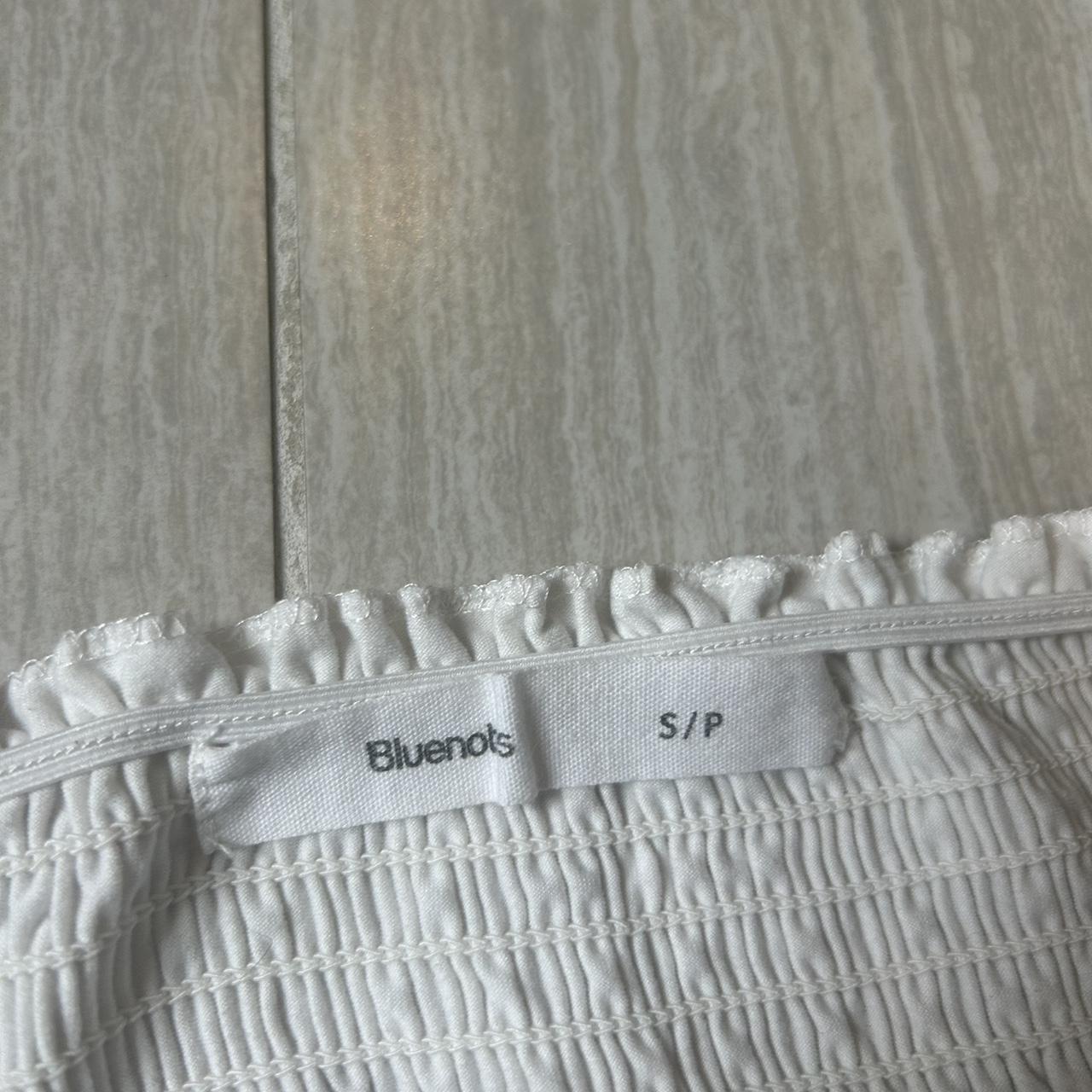 🤍bluenots white ribbed tube top • super cute for... - Depop