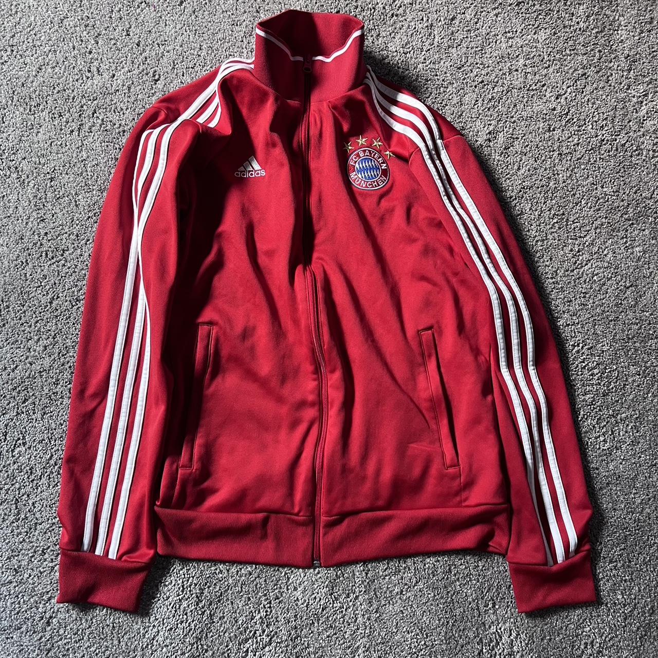 vintage adidas ‘Bayern Munich’ jacket offers... - Depop