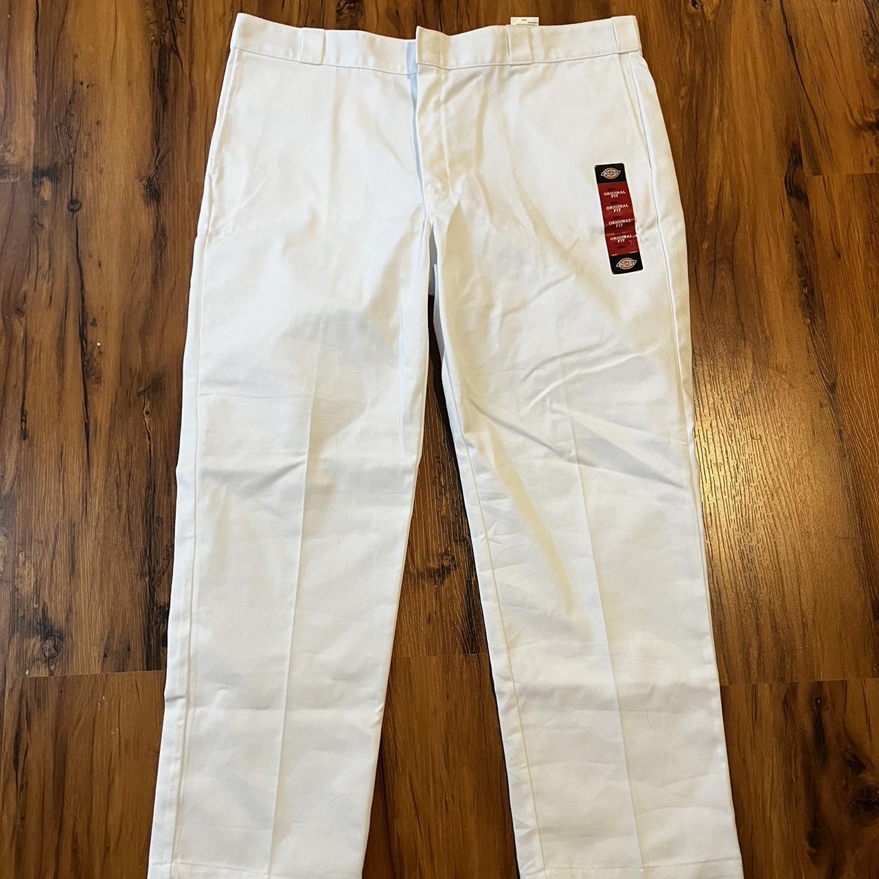 White Dickies 874 Original Fit 42x30 NWT New with... - Depop