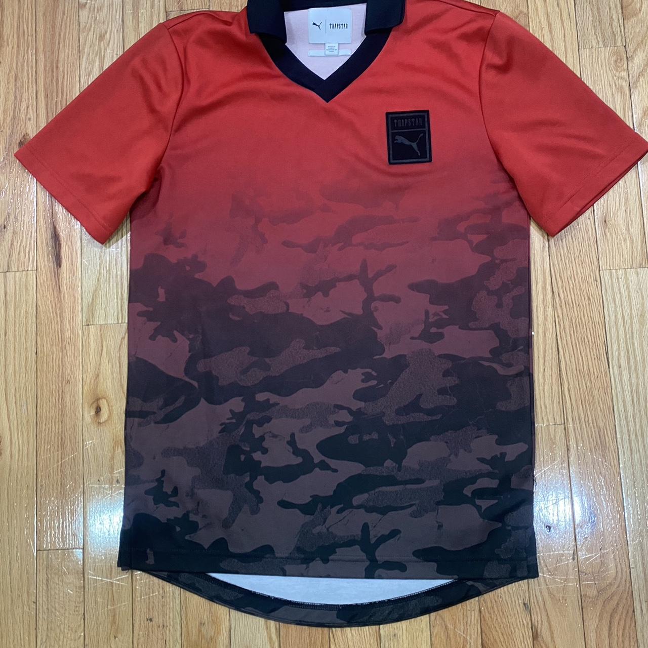Trapstar X Puma jersey size small fits like a... - Depop