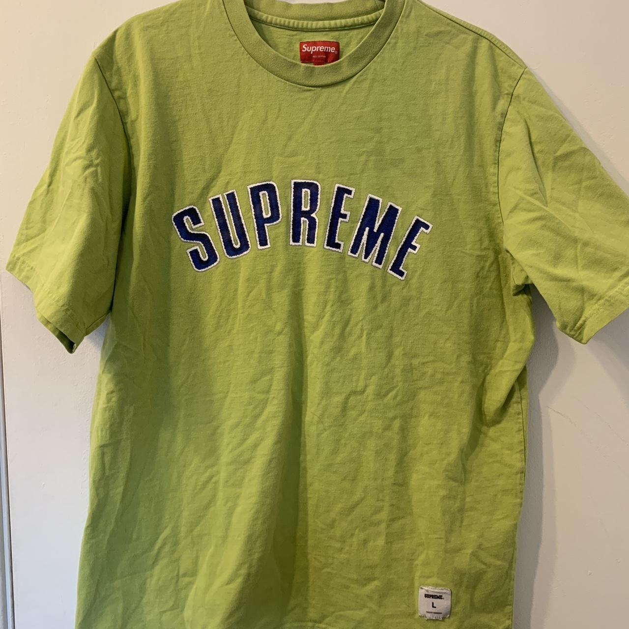 Vintage Supreme Shirt. Almost New condition! Size L. - Depop