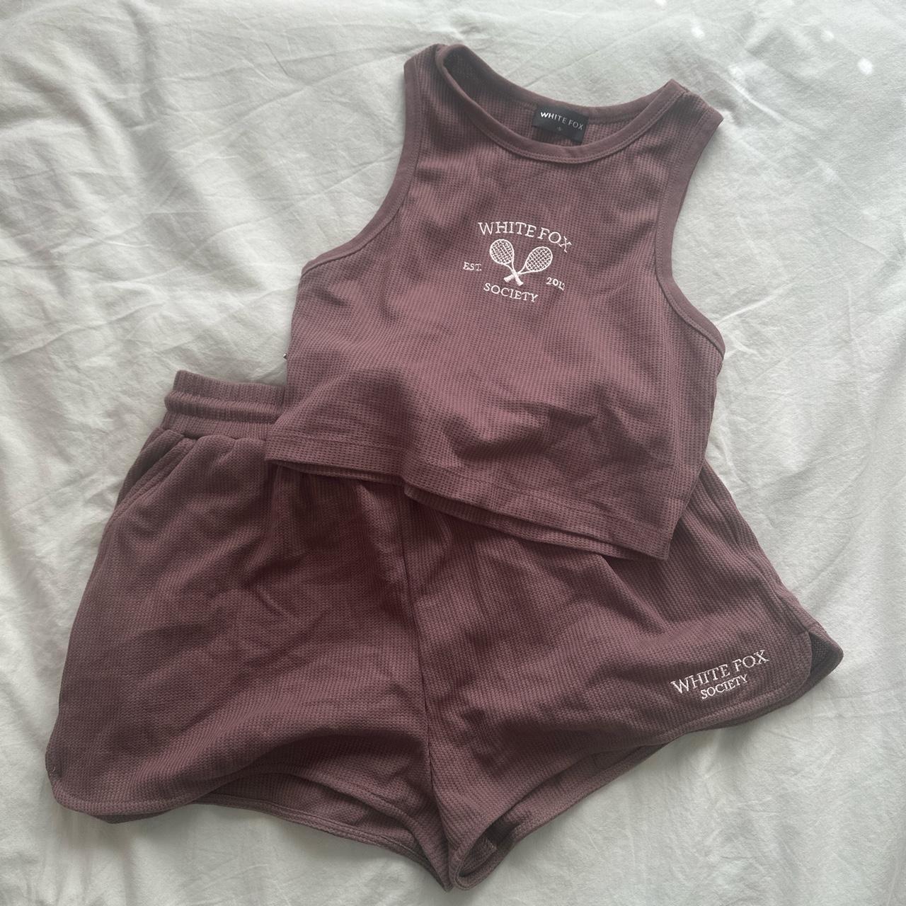 Brown White Fox Matching Set! Super cute and comfy,... - Depop