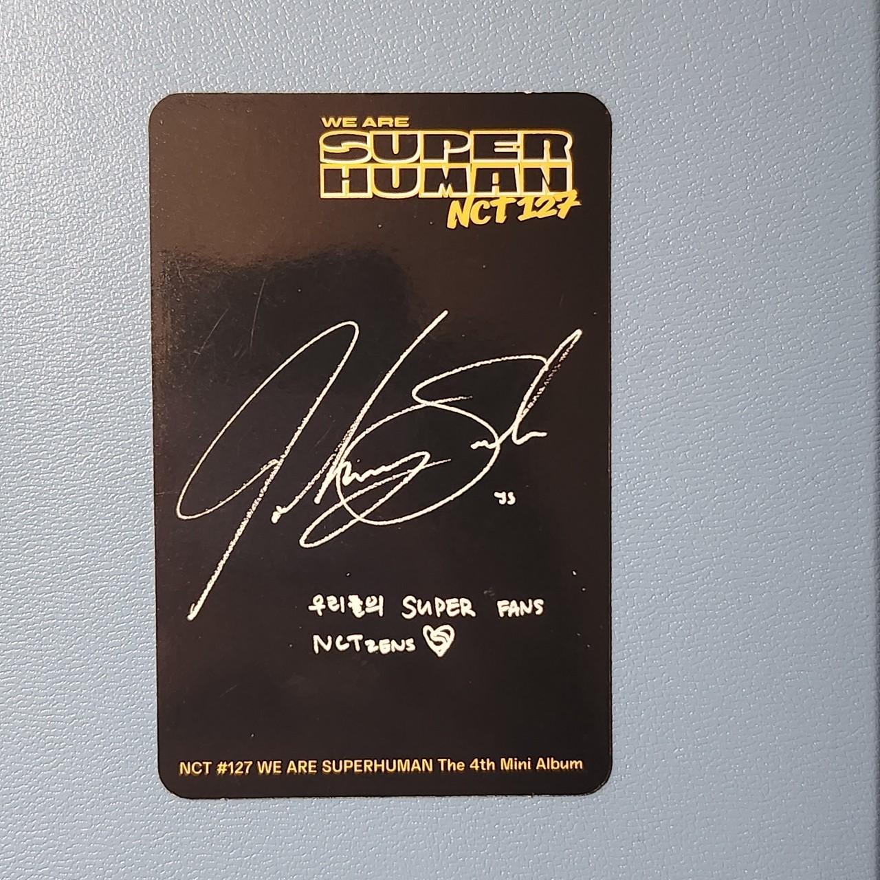 NCT Johnny Superhuman photocard £5.00 + £1.00... - Depop