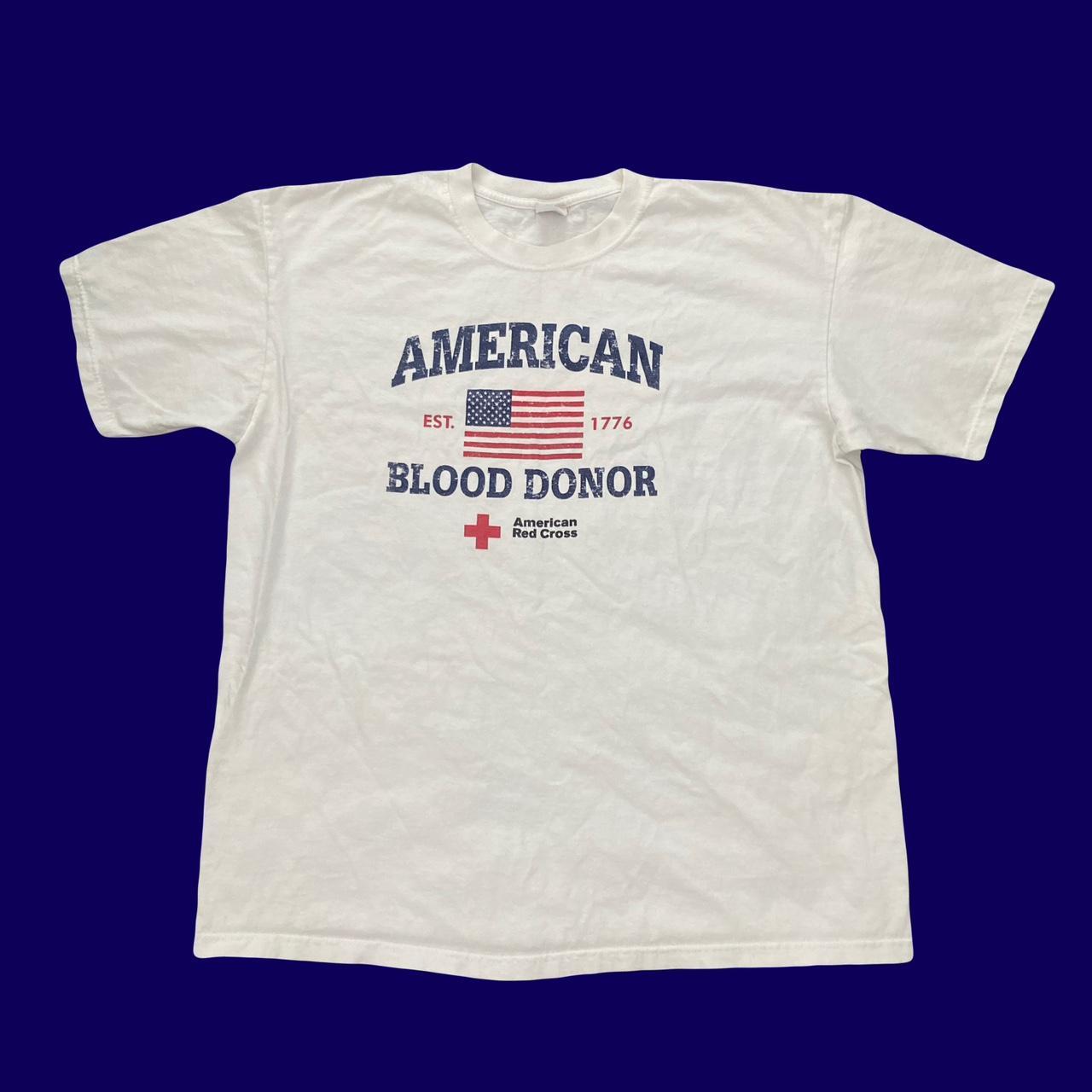 American Red Cross T-shirt - Depop