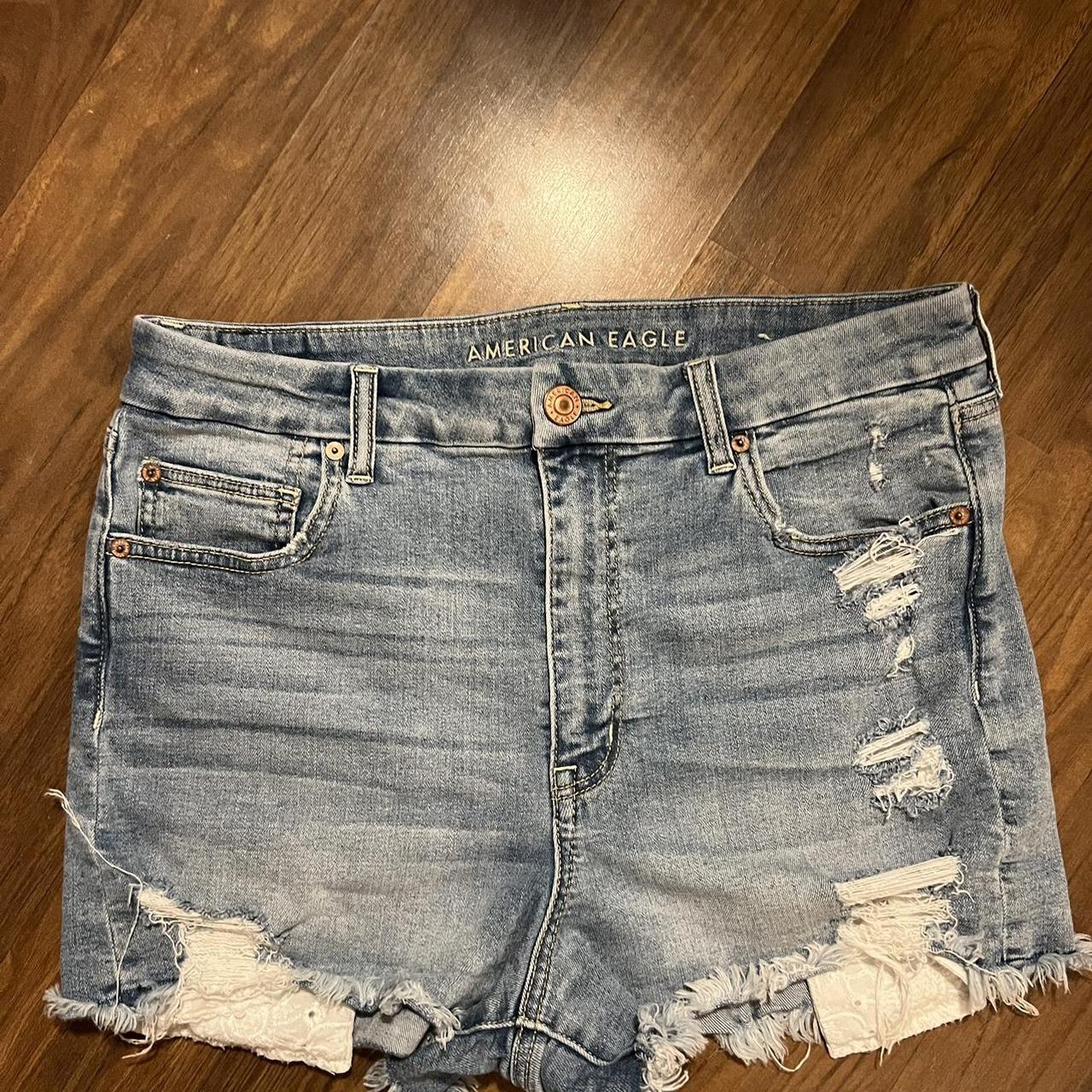Size 14 women’s American Eagle stretch shorts. Good... - Depop