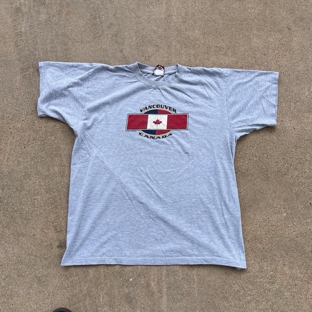 90s Vancouver Canada Center print. Size large,... - Depop