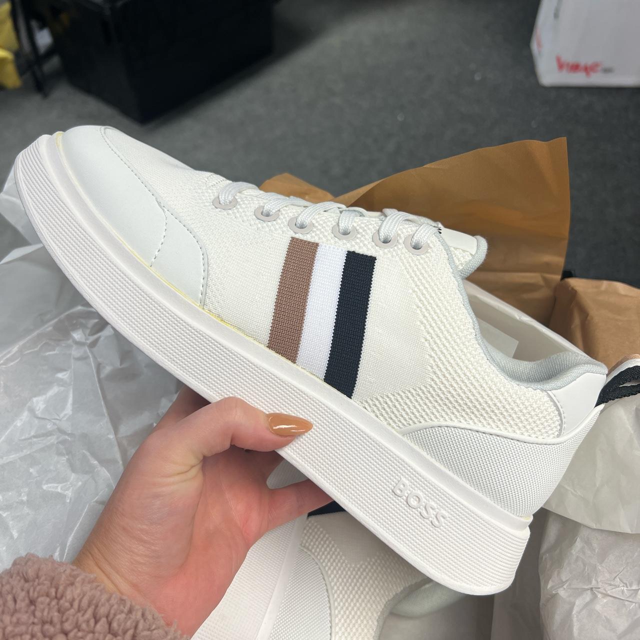 Hugo Boss Bulton Trainer. Brand new in box. Glue is... - Depop