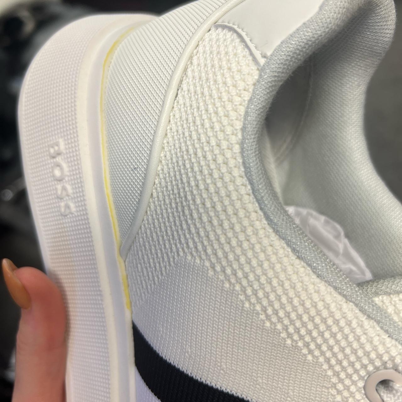 Boss Bulton Trainers. Brand new in box. Glue showing... - Depop