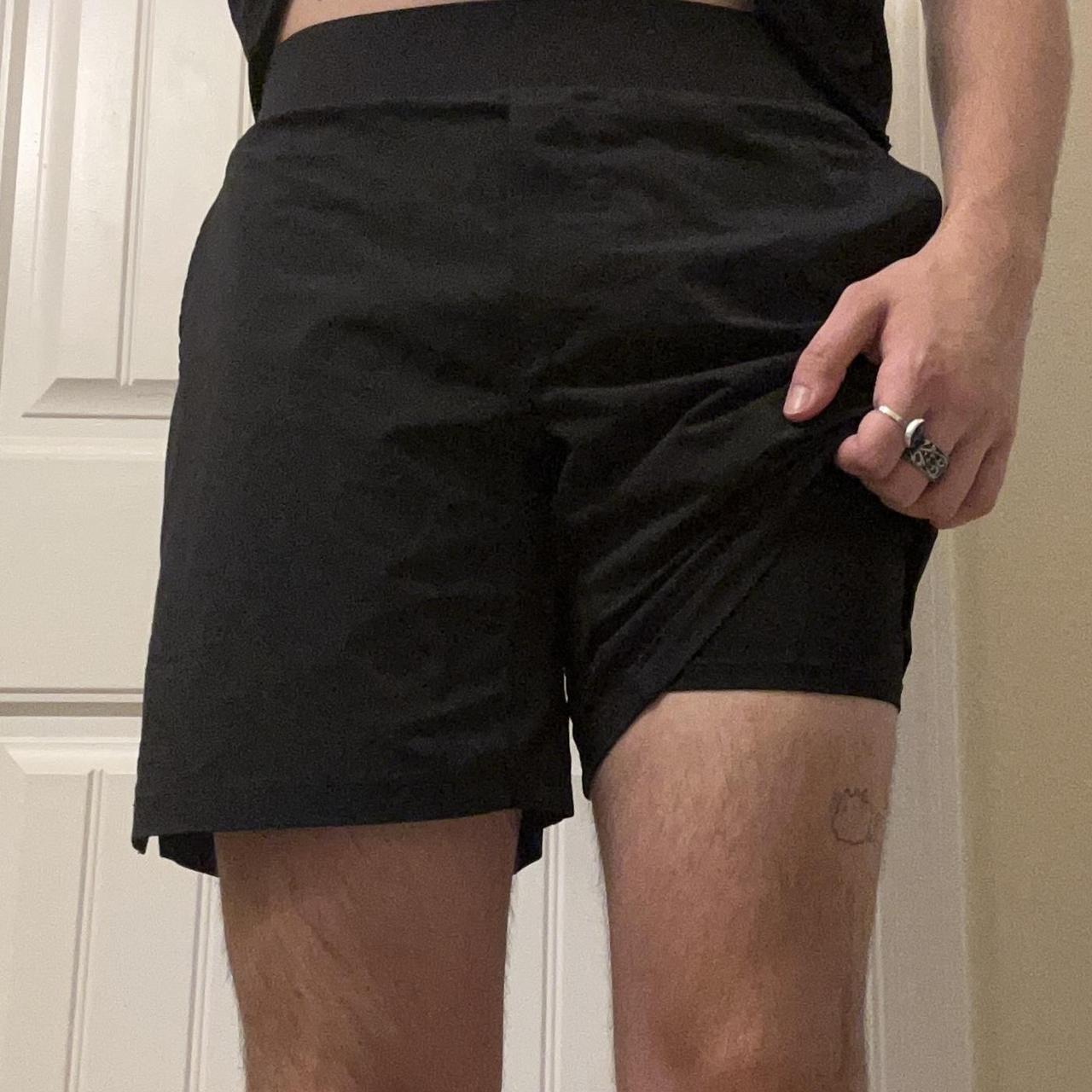 fabletics small lined black shorts #black #shorts... - Depop