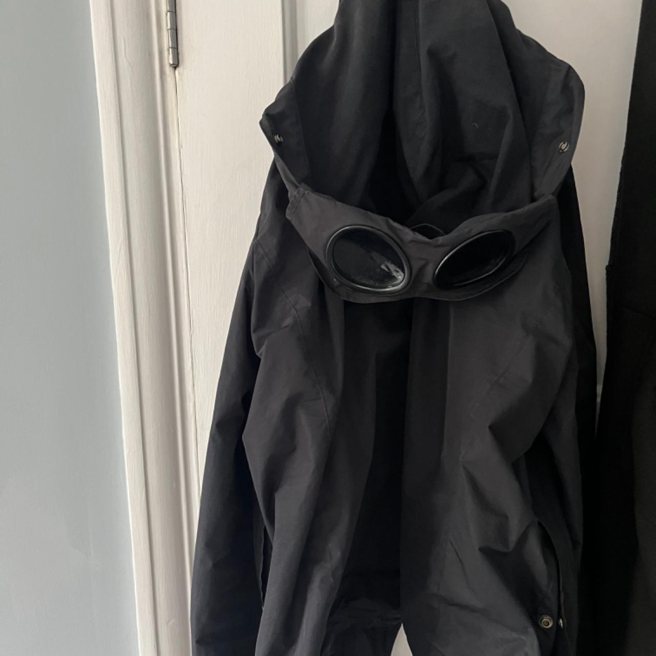 Cp company Google jacket, black, size medium - Depop