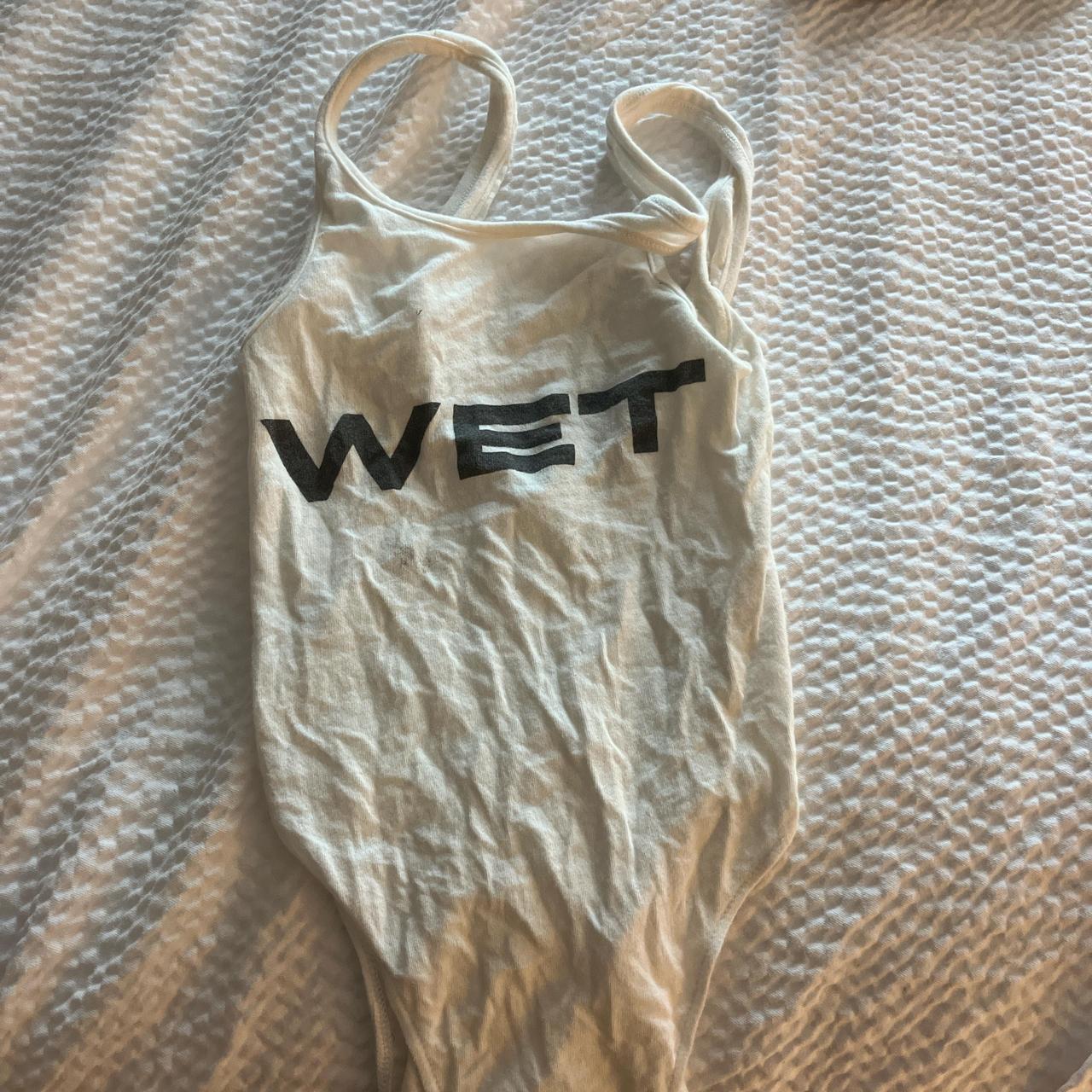 yeezy wet bodysuit - Depop