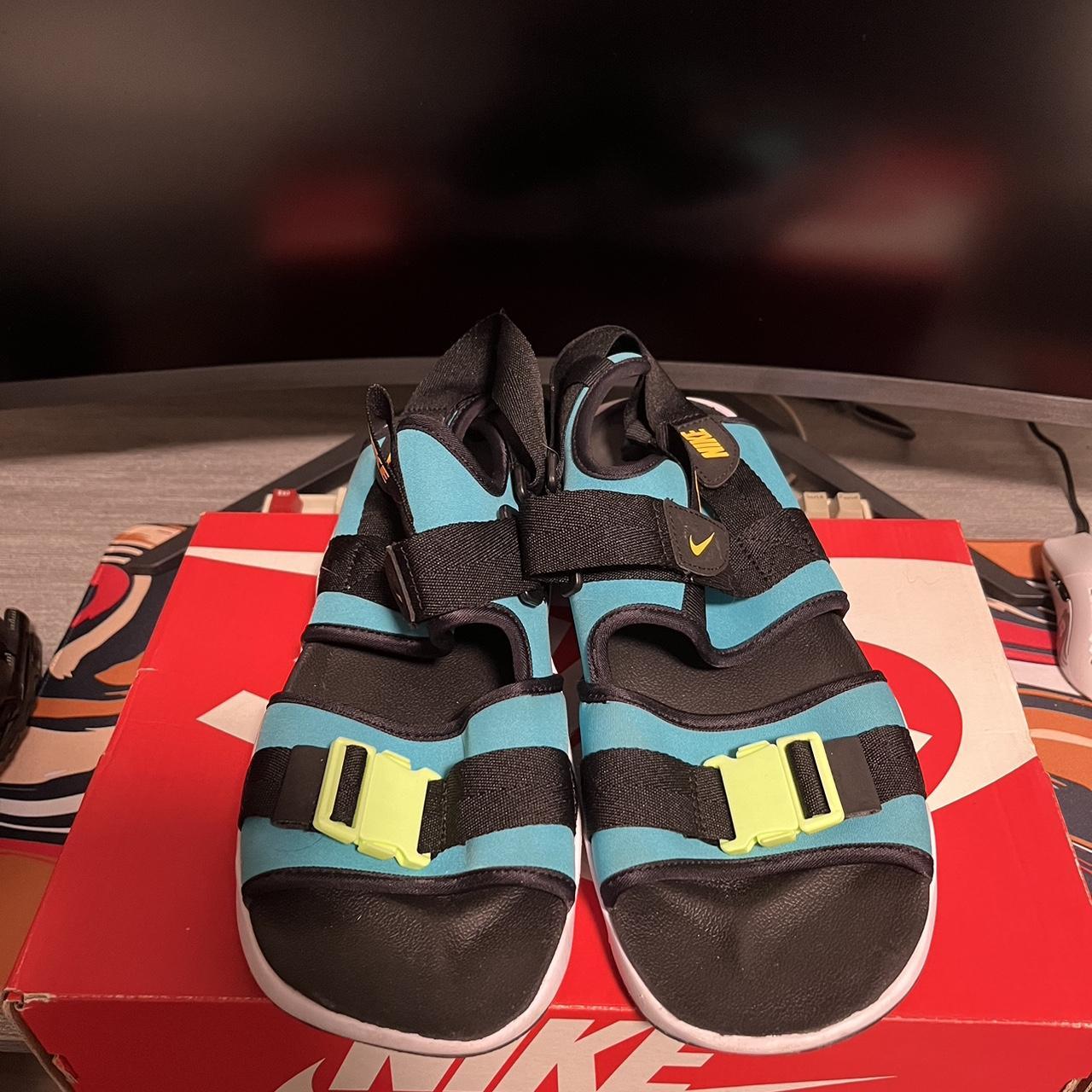 Nike Canyon Sandal - Oracle Aqua Men’s Size 11.... - Depop