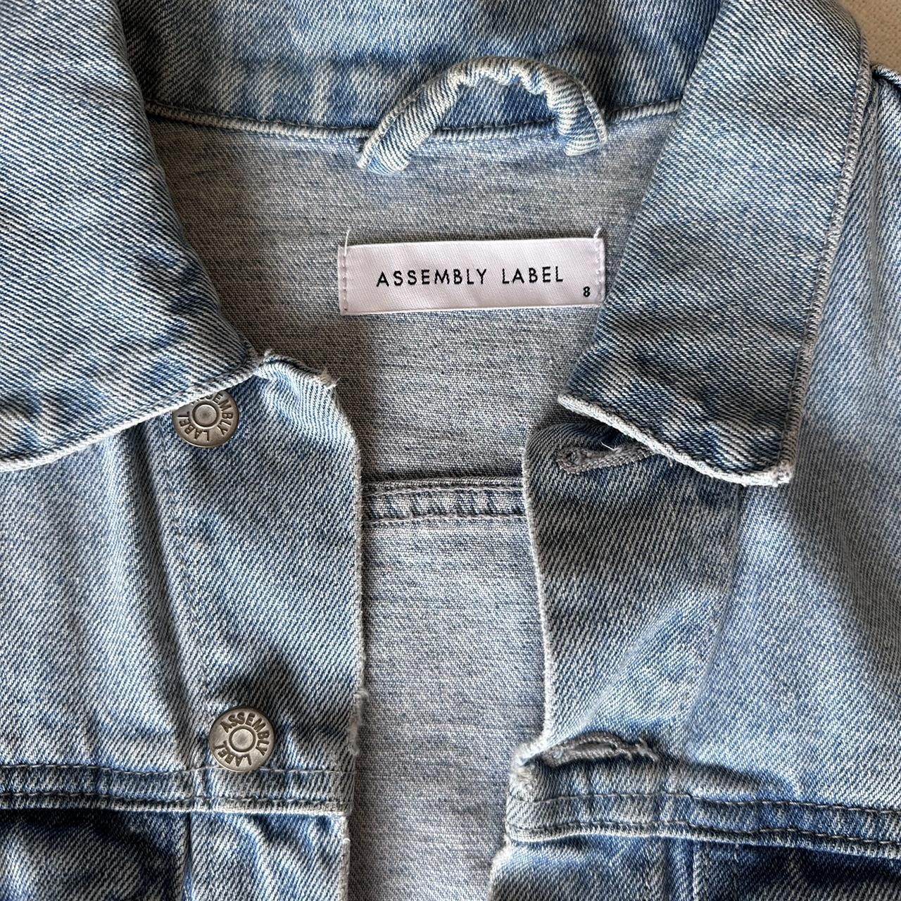 ASSEMBLY LABEL DENIM JACKET Size 8 - Depop