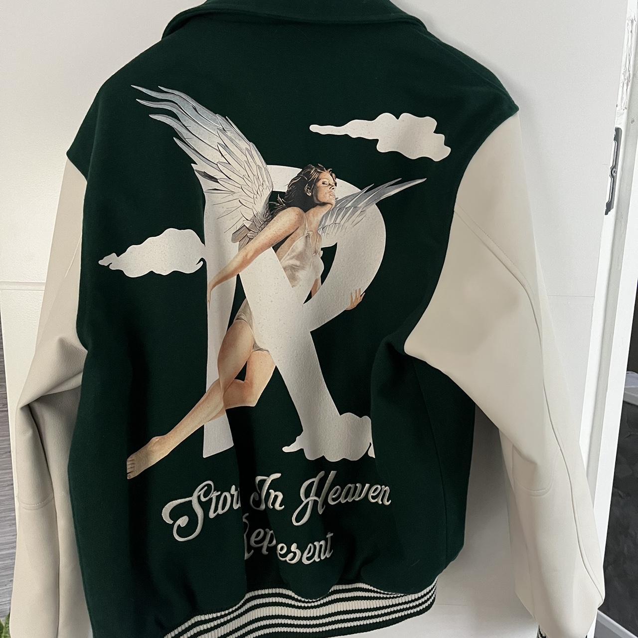 Represent jacket oversized size S Worn 2 Perfect... - Depop