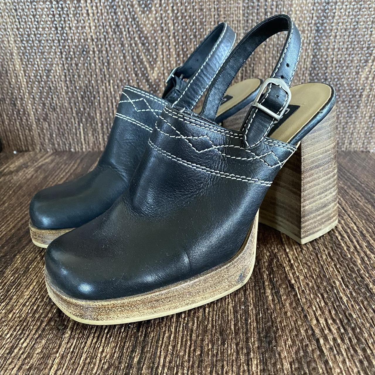 Candie's Men's Black Clogs | Depop