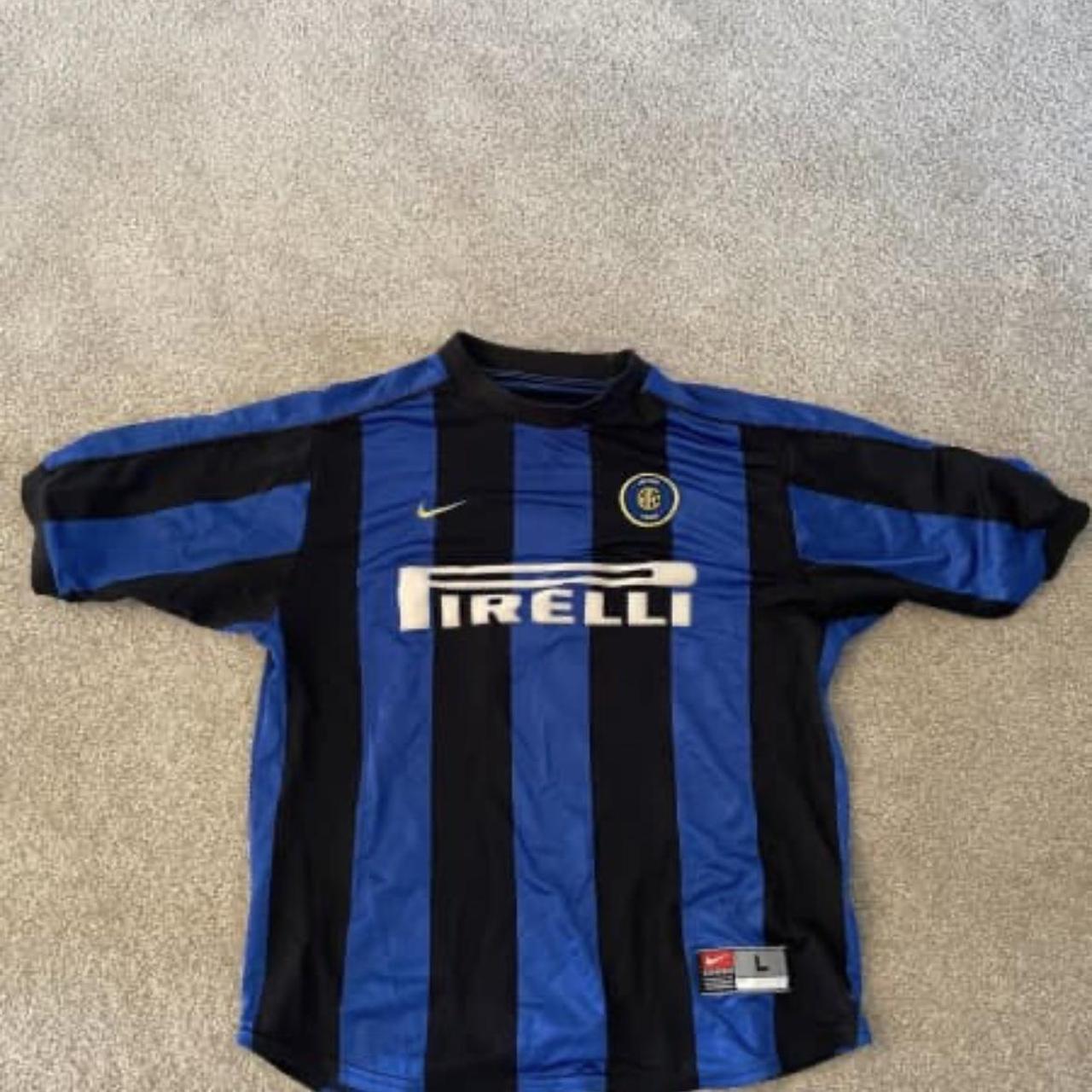 Men’s vintage football shirt. Inter Milan early... - Depop