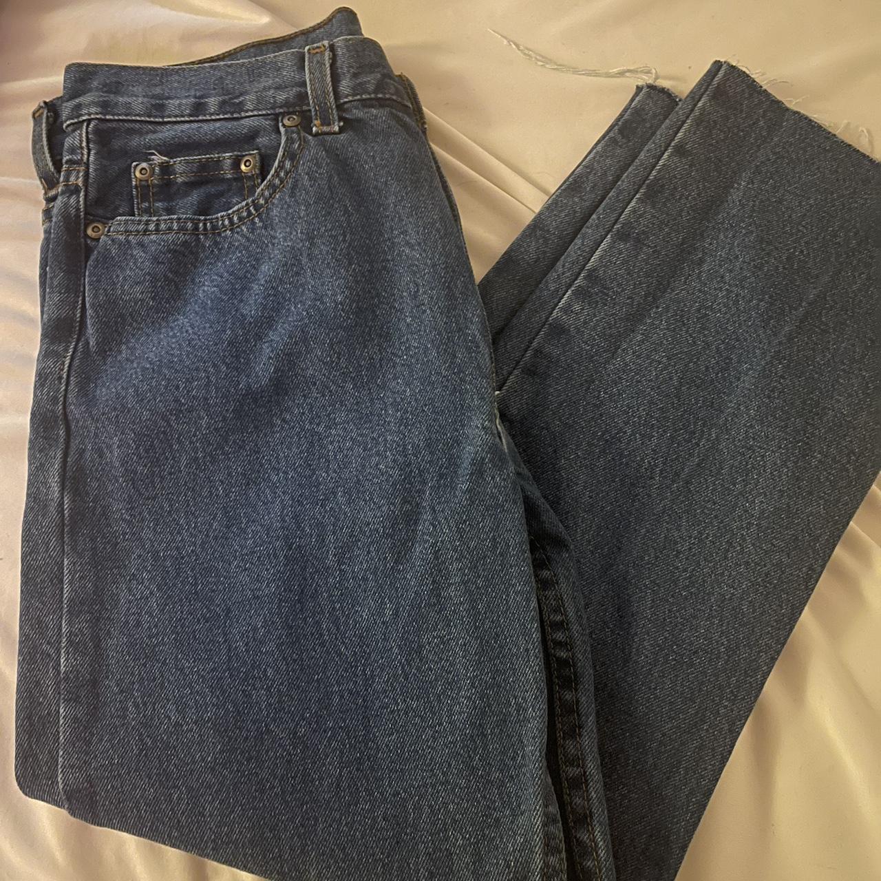 GEORGE Regular Blue baggy jeans Size- 29X32 Worn... - Depop