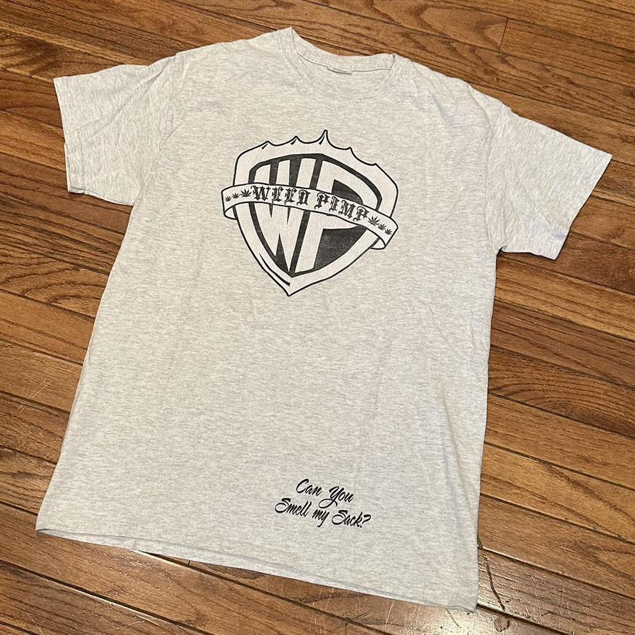 Vintage 2000s y2k 90s WEED PIMP shirt Men’s size... | Depop