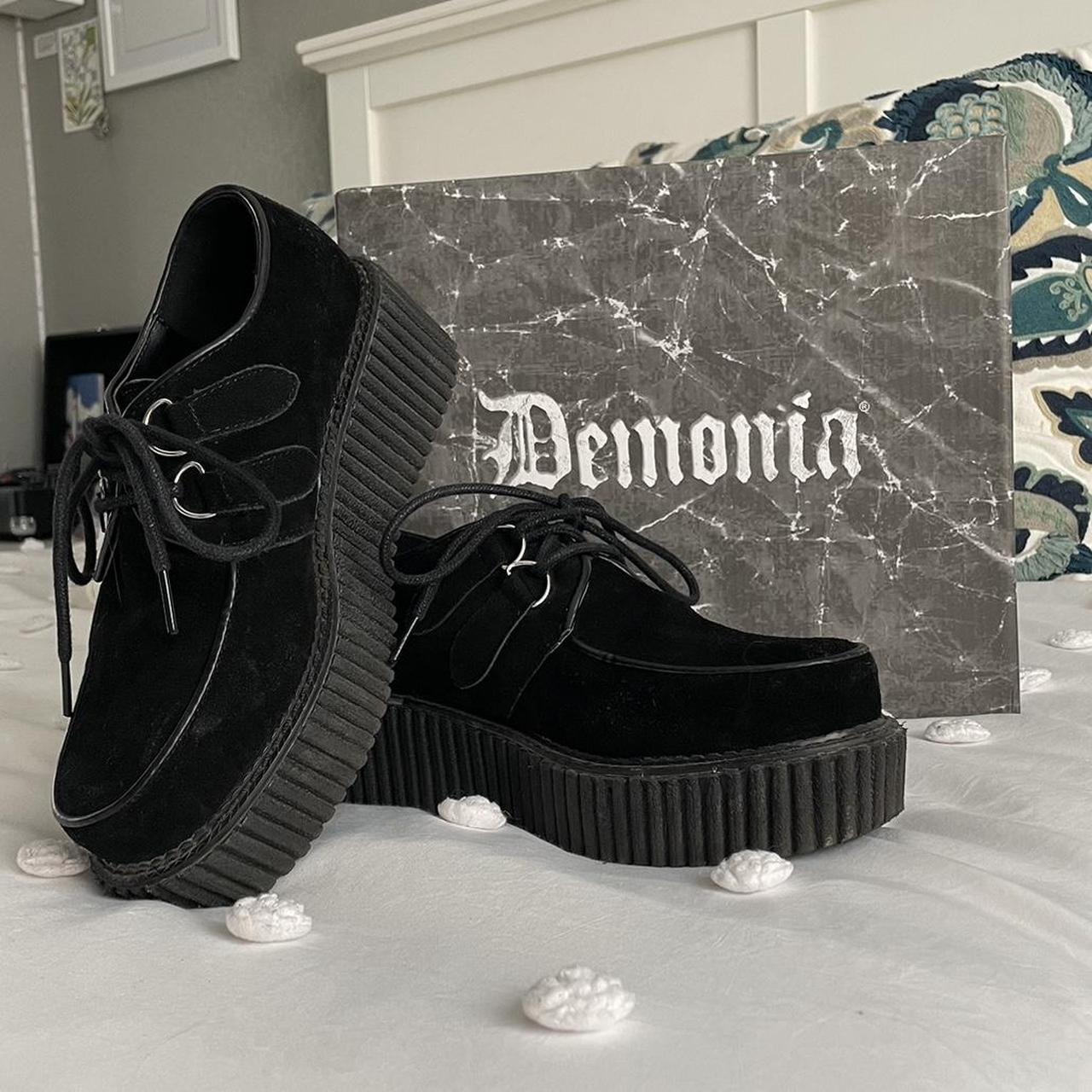 ADORABLE DEMONIA CREEPERS with original box!! These... - Depop