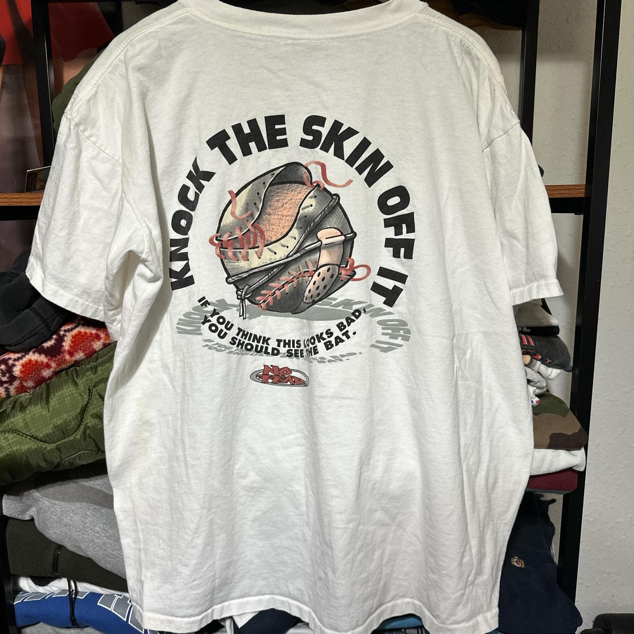 No fear baseball T size xl 24x28 Condition 8/10 - Depop