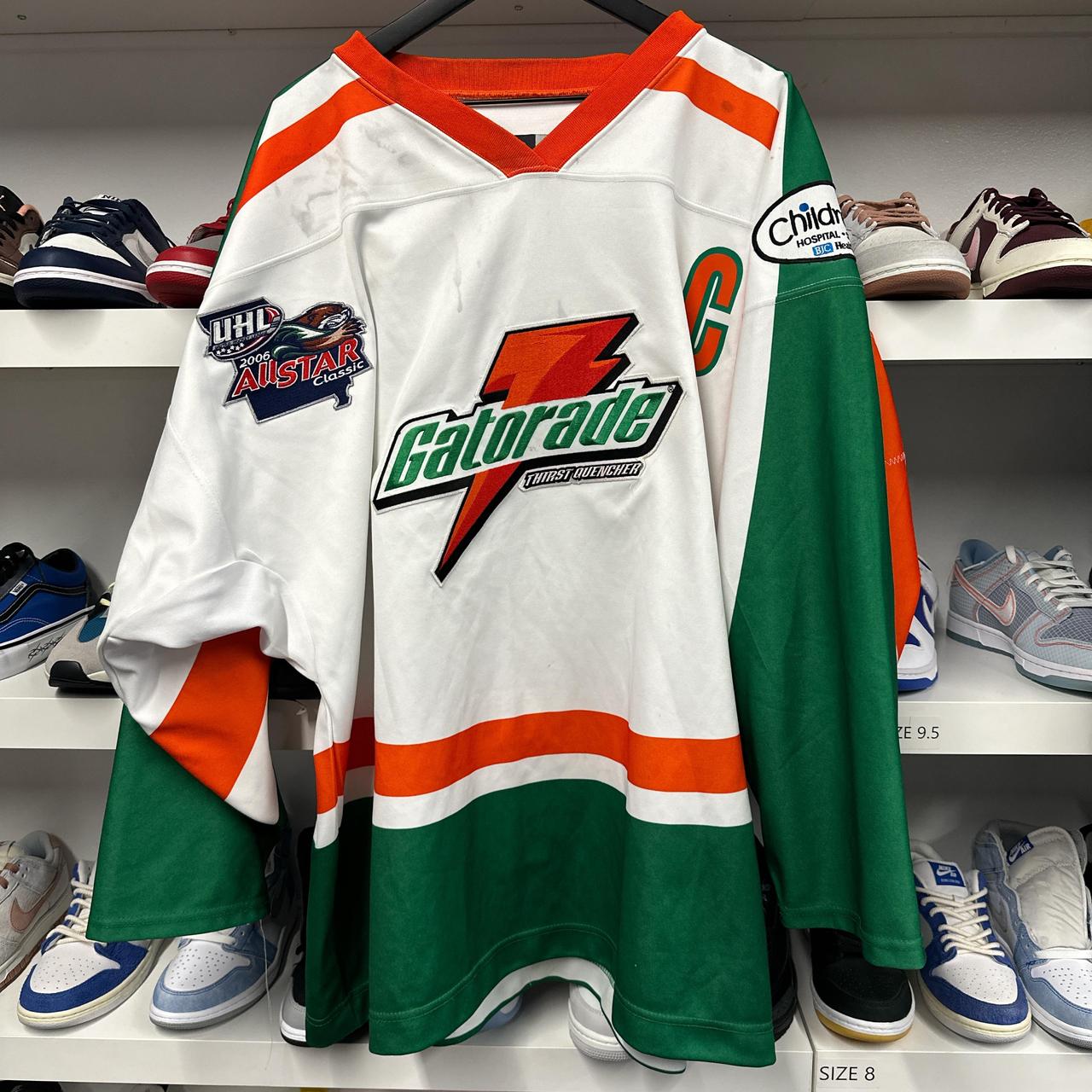 2006 UHL all star gatorade hockey jersey size 56... | Depop