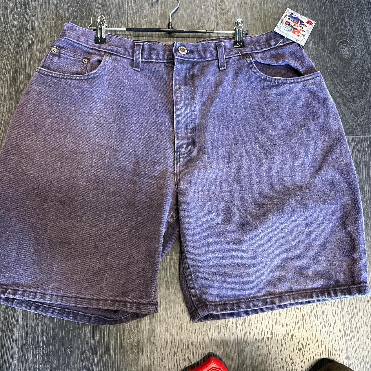 Faded purple faded glory jorts Waist 36 Outseam... | Depop
