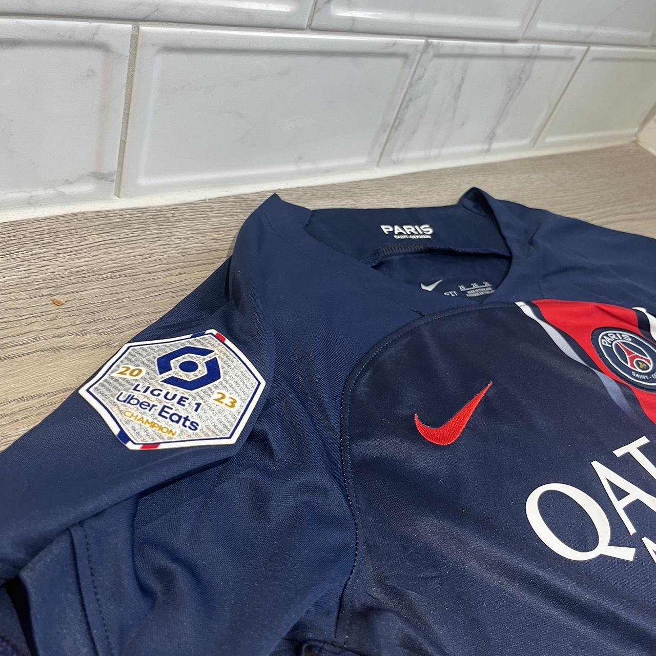 PSG full kit, fully badged. More available on... - Depop