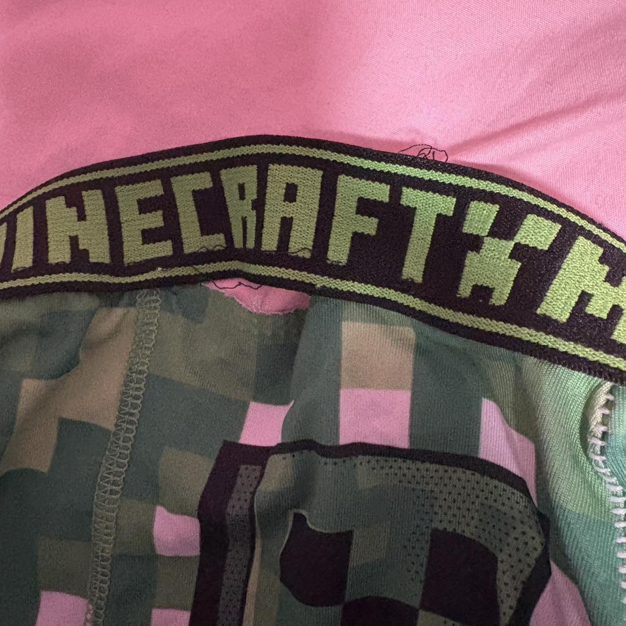 minecraft boxers boys size 10! the green ones have a... | Depop