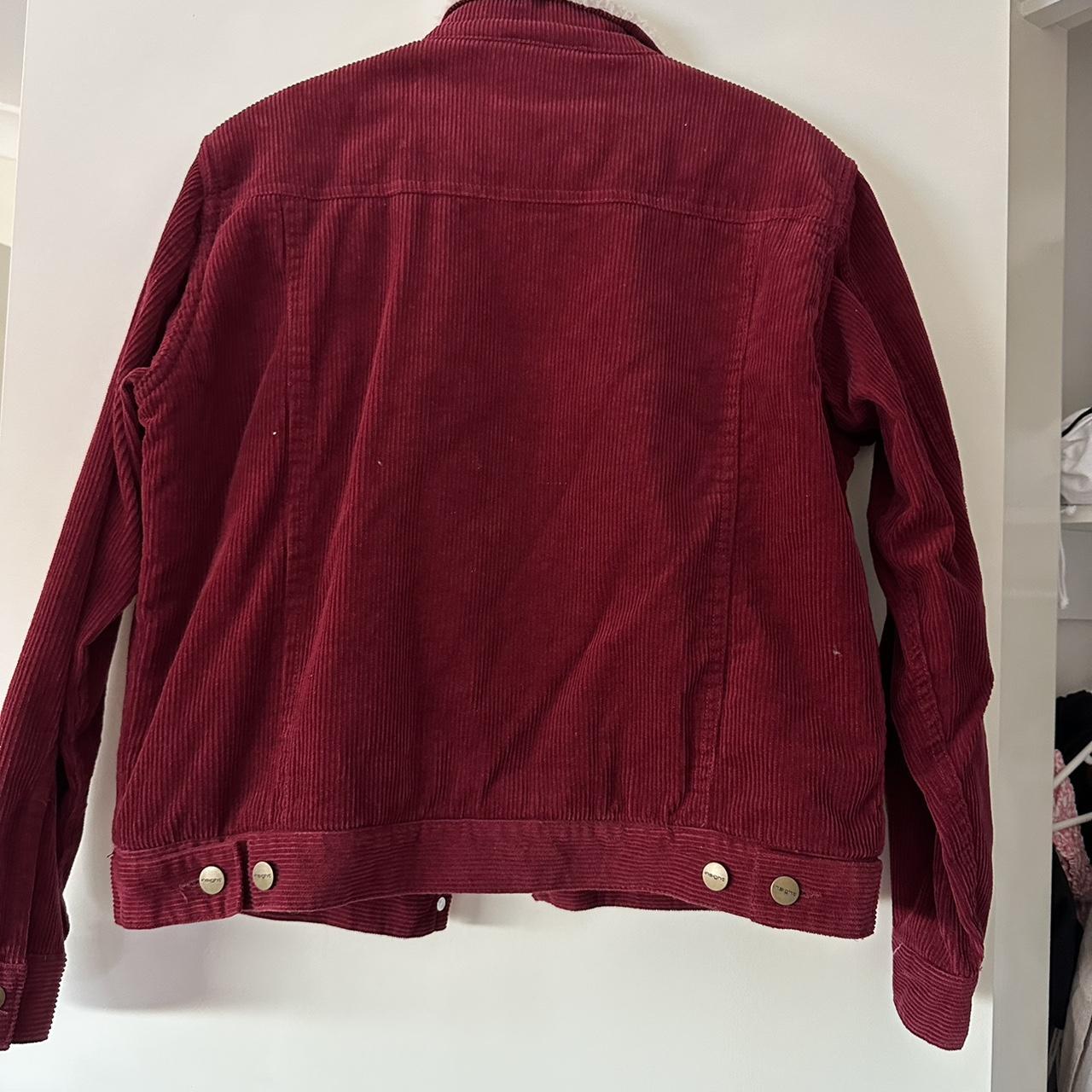 Insight - Corduroy Jacket, S, Red Worn few times,... - Depop