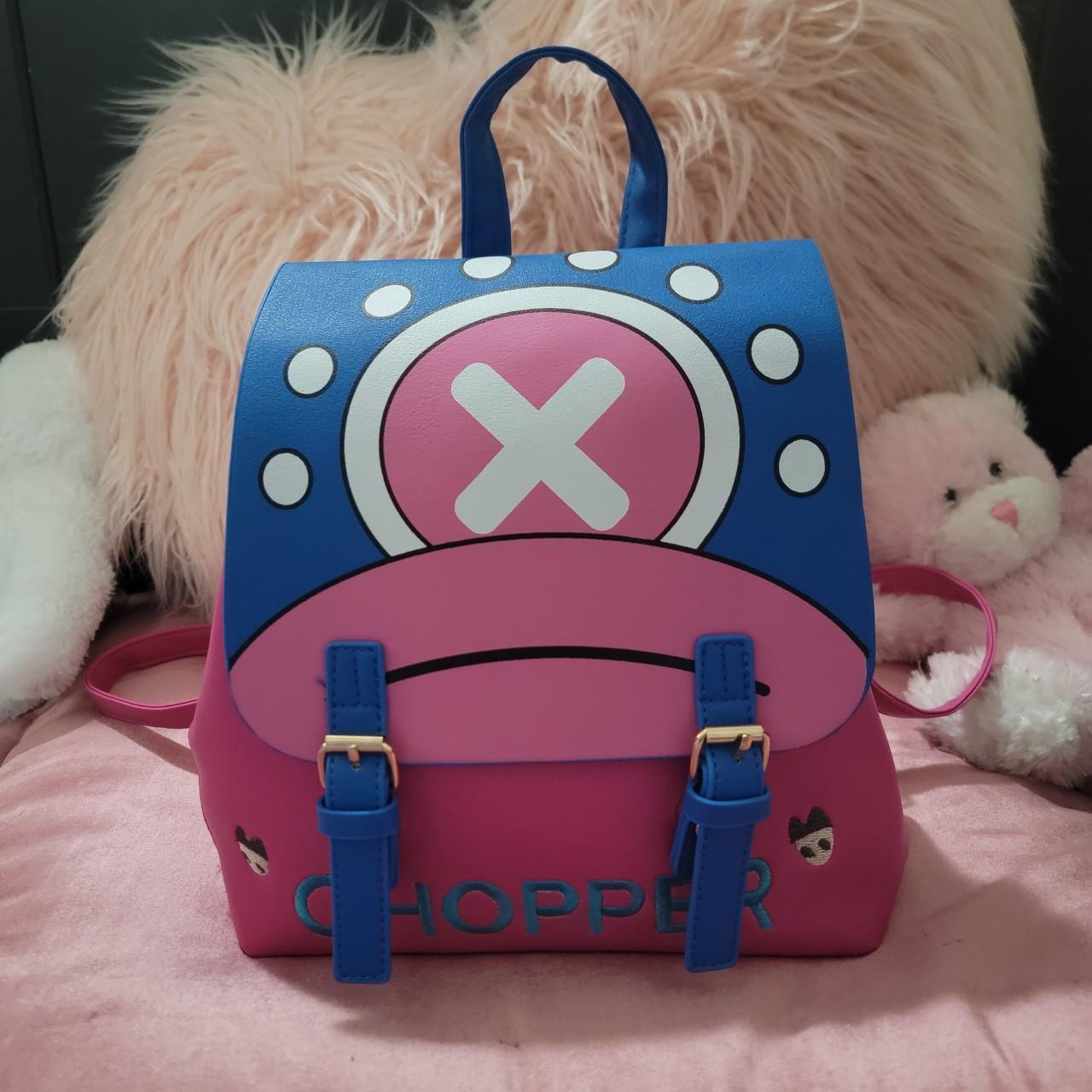 Tony Tony Chopper Backpack One Piece Anime Bag is... | Depop