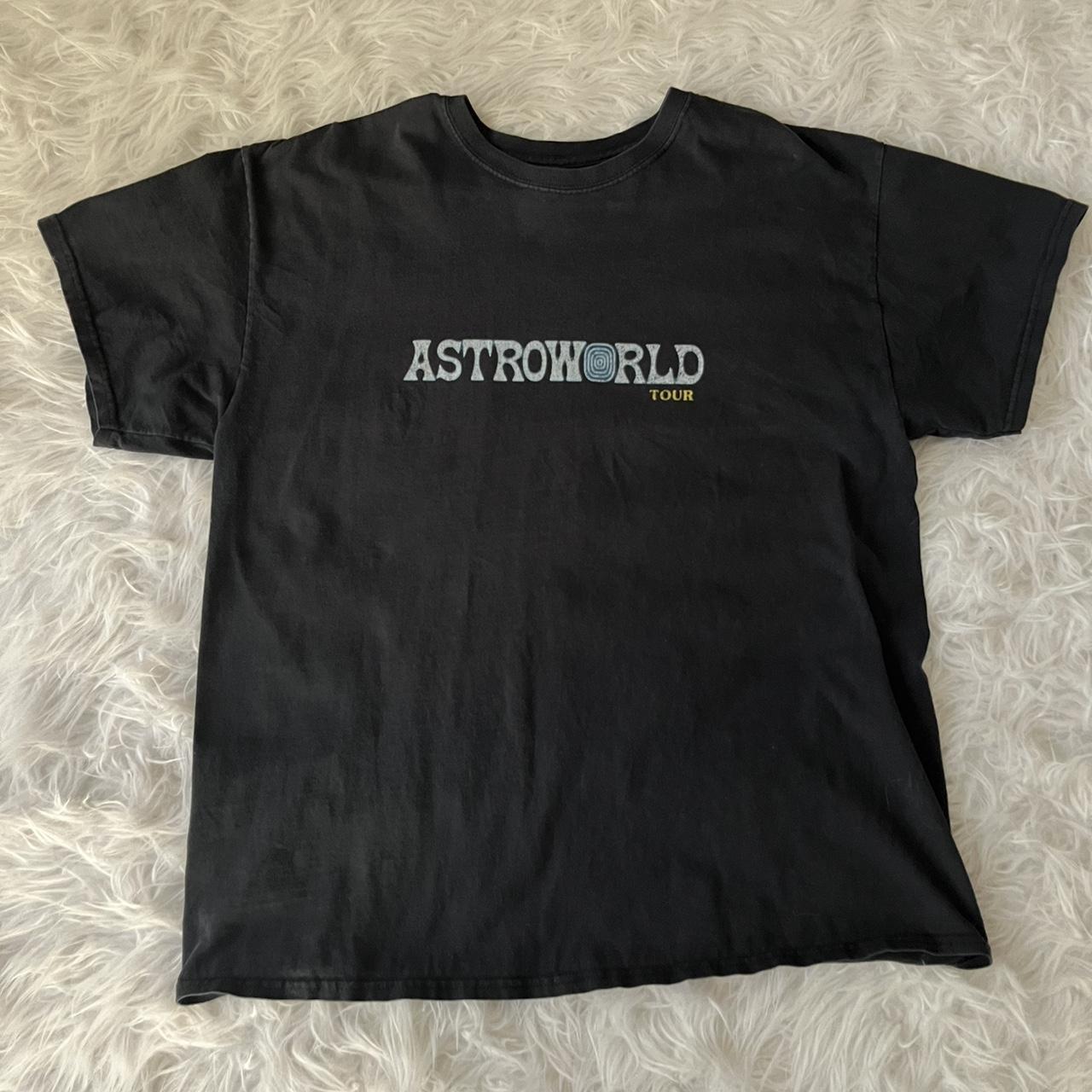 astroworld tour merch travis scott t shirt - Depop