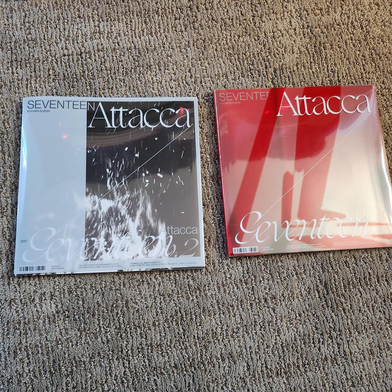 2 and 3 version of Seventeen Attacca. Willing to... - Depop