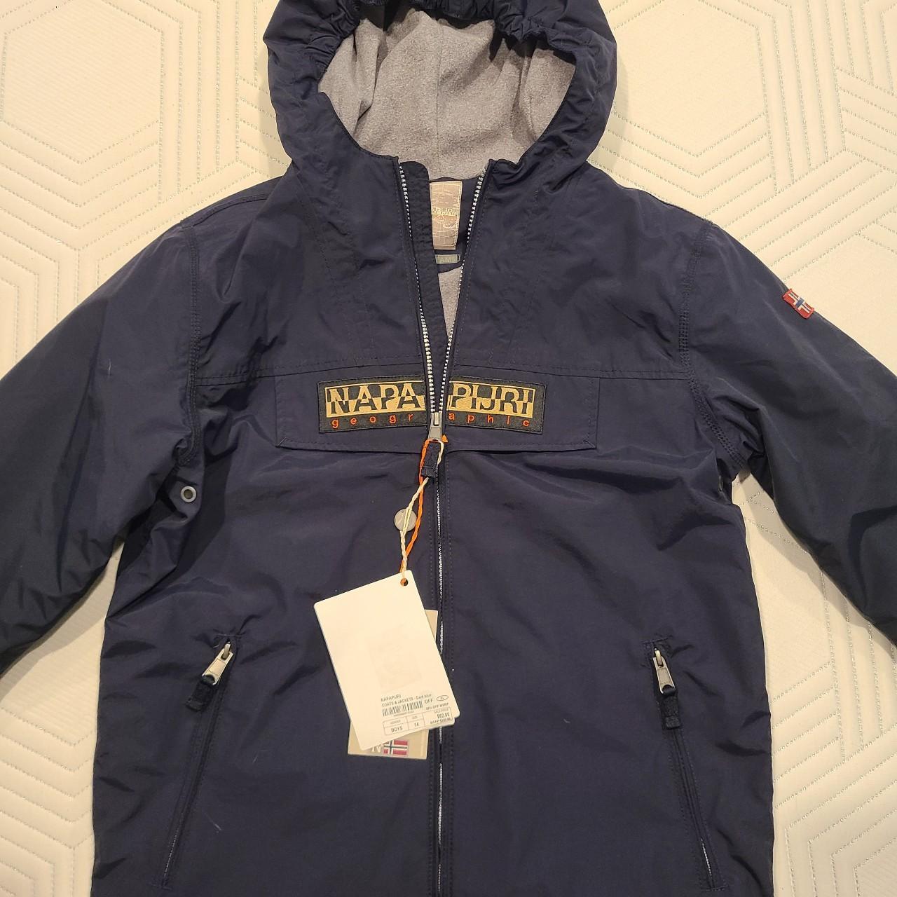 Brand New Napajiri Jacket Navy Blue Retailed at... - Depop