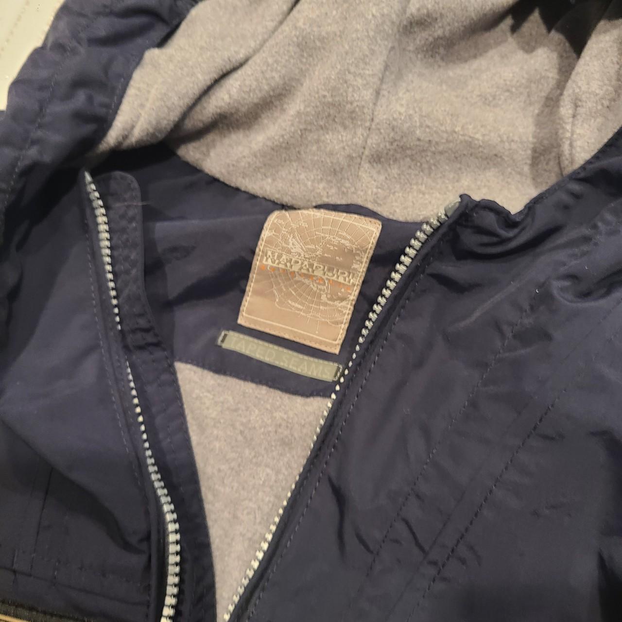 Brand New Napajiri Jacket Navy Blue Retailed at... - Depop