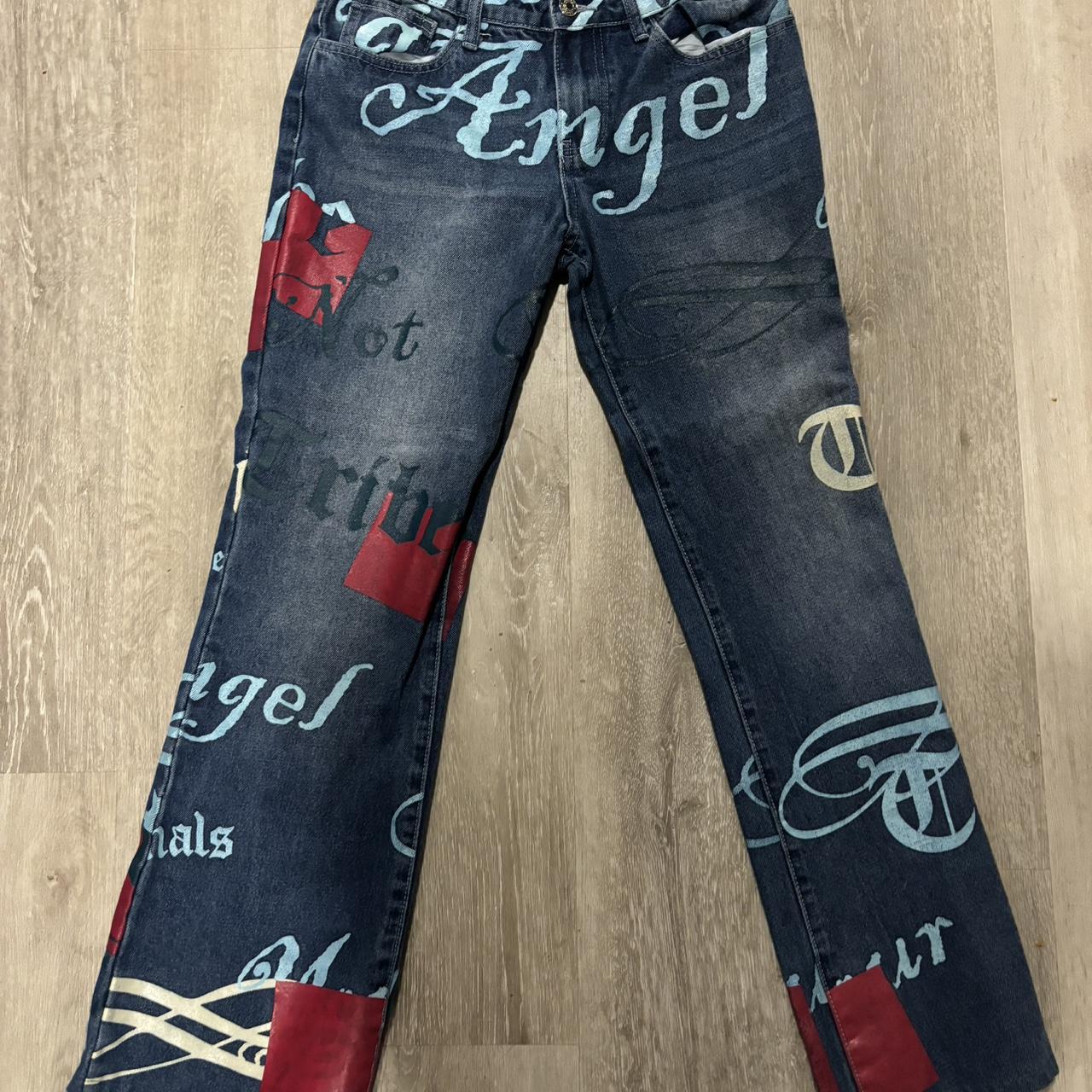 Y2K style jeans that are in perfect condition! Was... - Depop