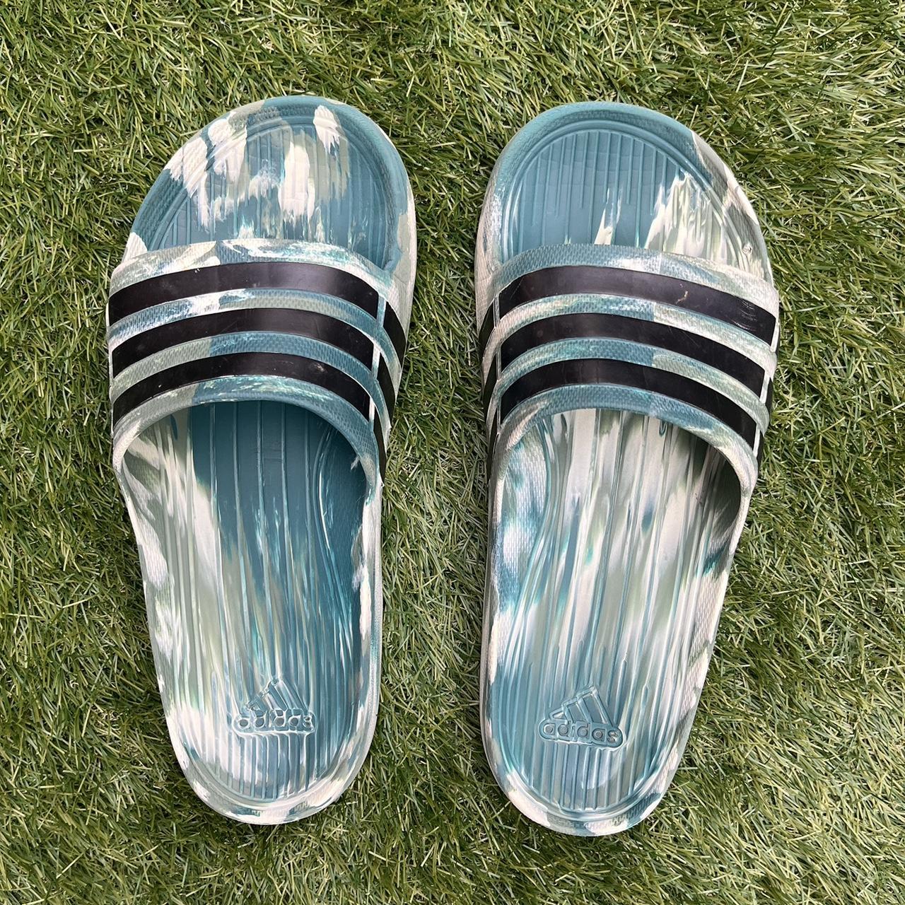 Adidas sliders Don’t wear anymore, really want... - Depop