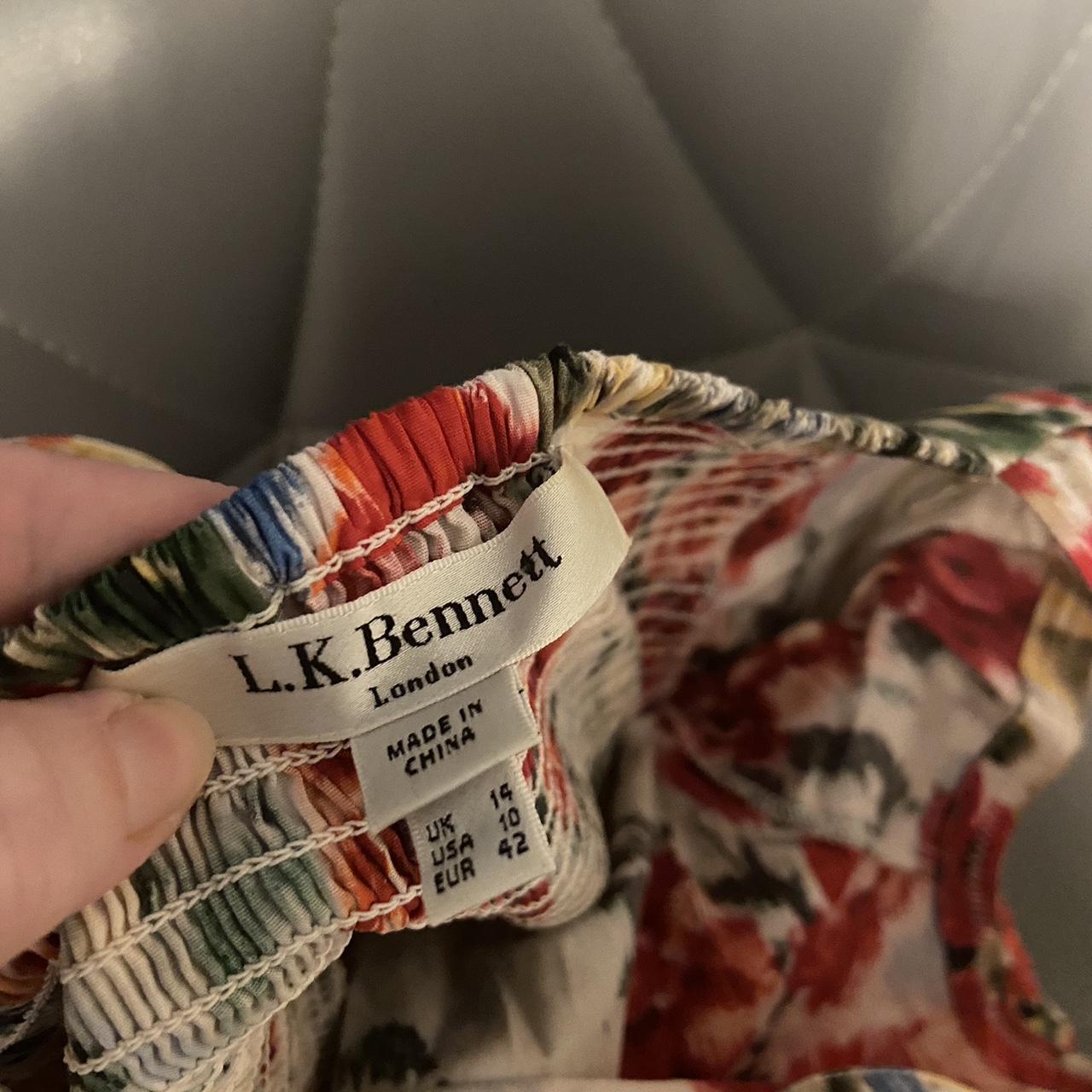 Beautiful L K Bennett dress for sale. Was worn twice... - Depop