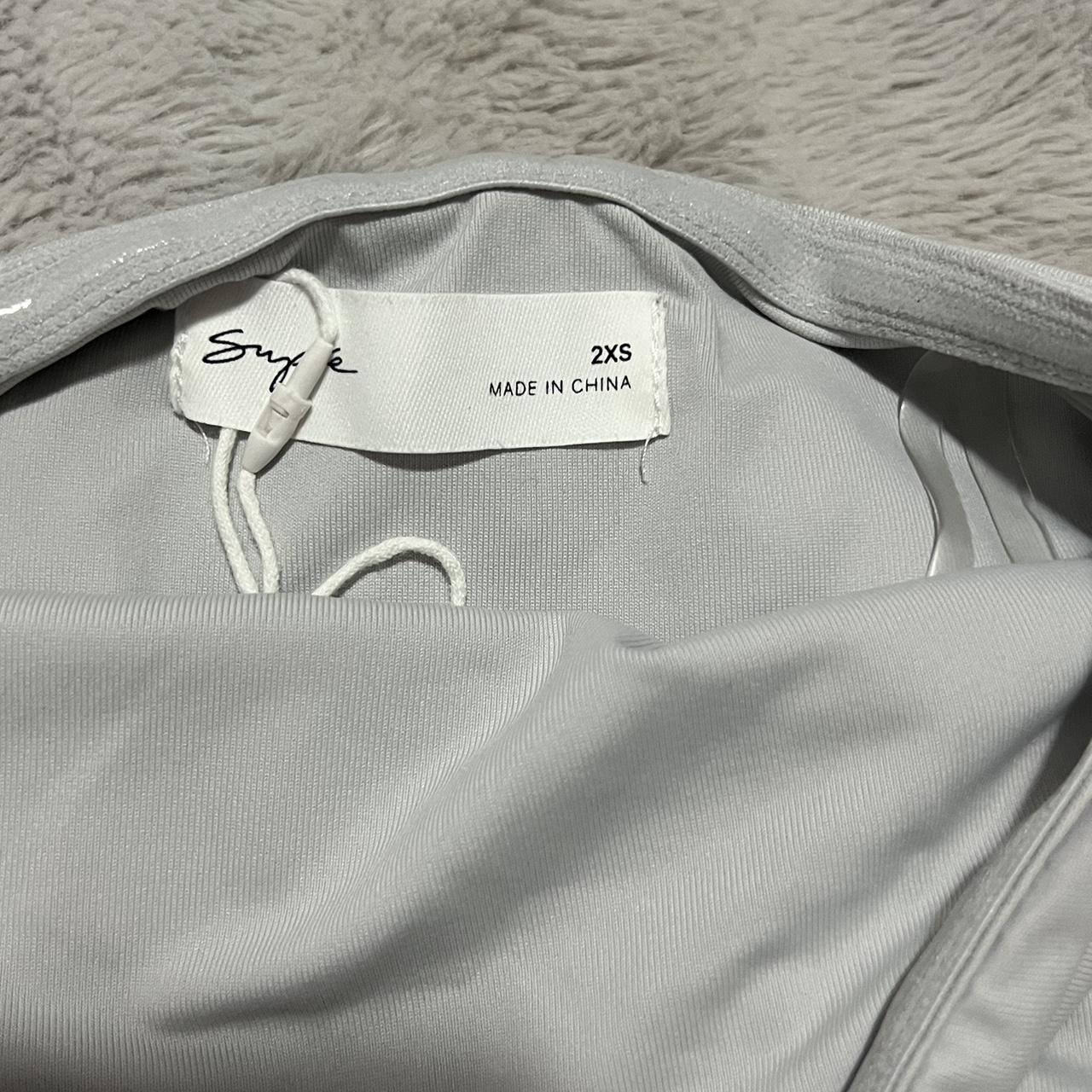 Supre strapless bodysuit Worn once Size xxs - Depop