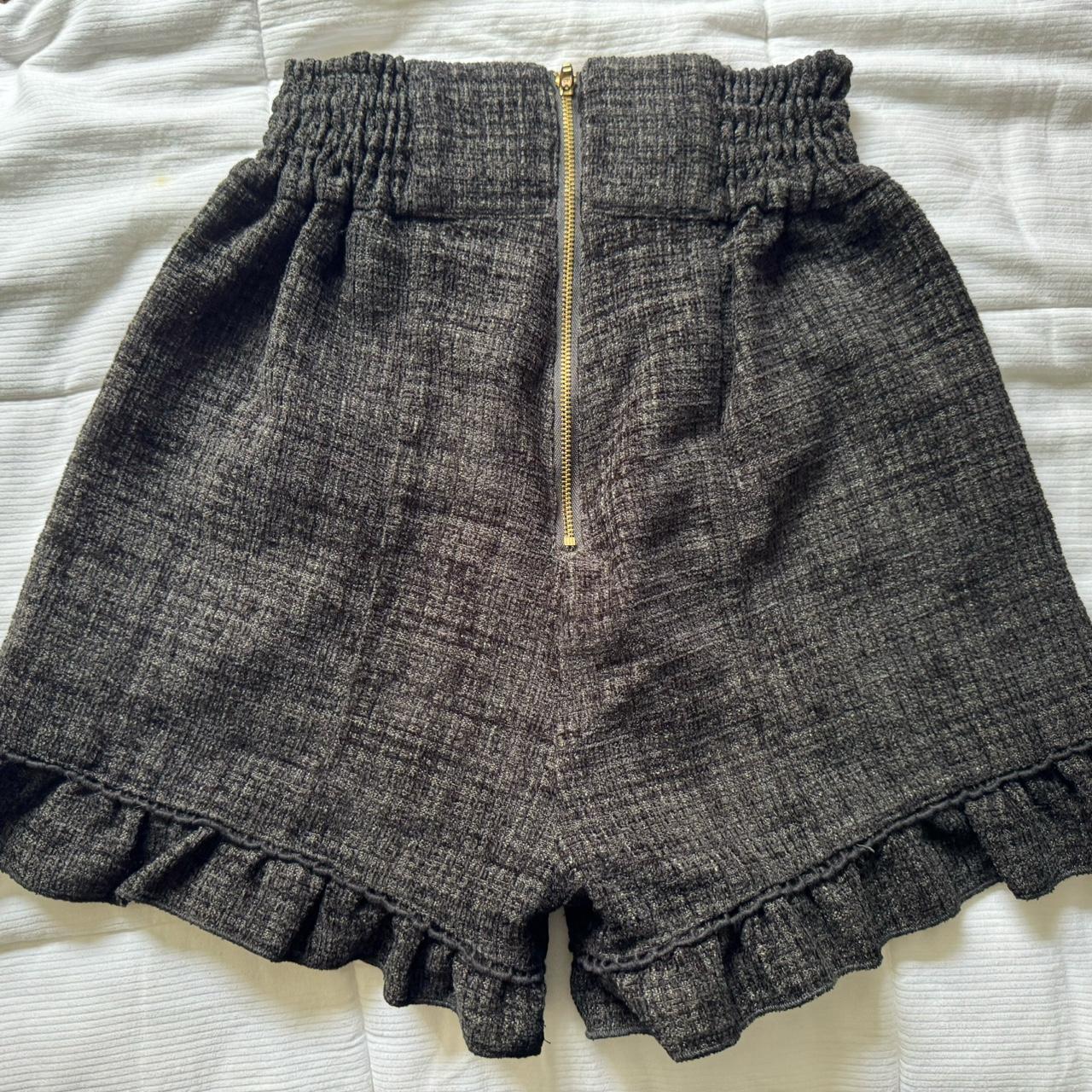 liz lisa bloomer shorts - button & lace details -... - Depop