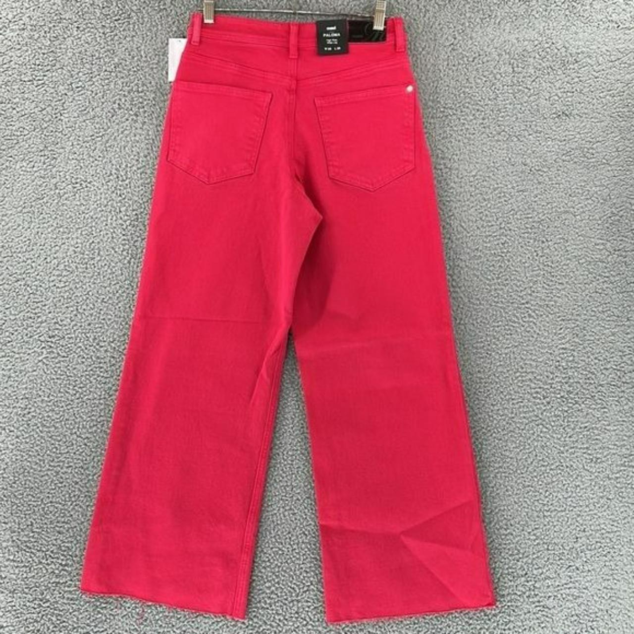 Mavi Jeans Paloma High Rise Wide Leg Raw Hem Womens Depop