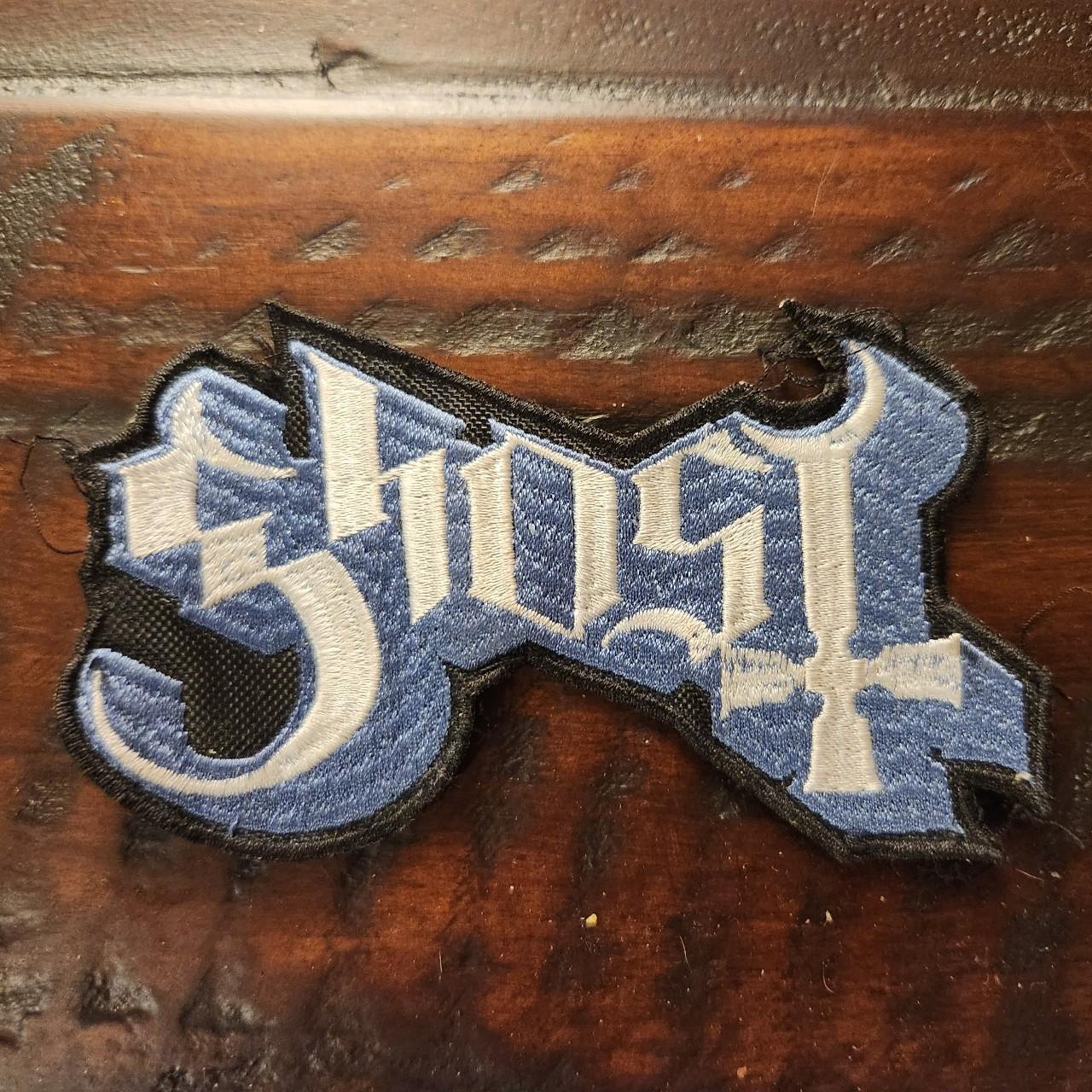 Ghost embroidered patch - Depop
