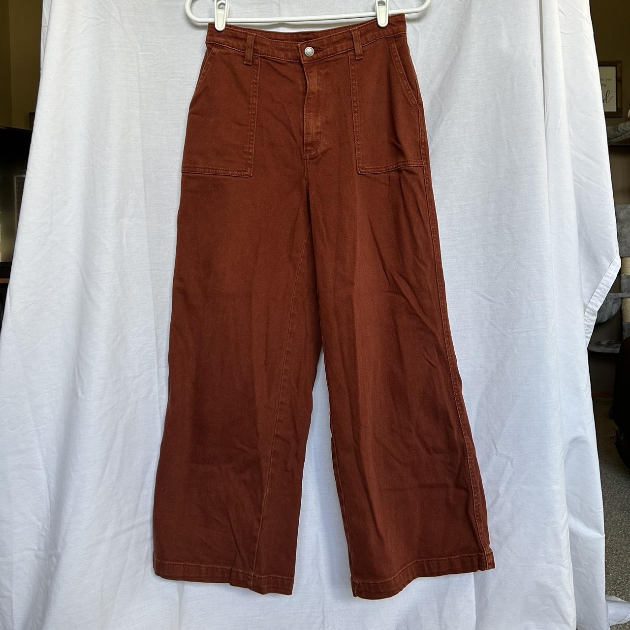 Universal Threads orange pants Size: 4/ 27 R - Depop